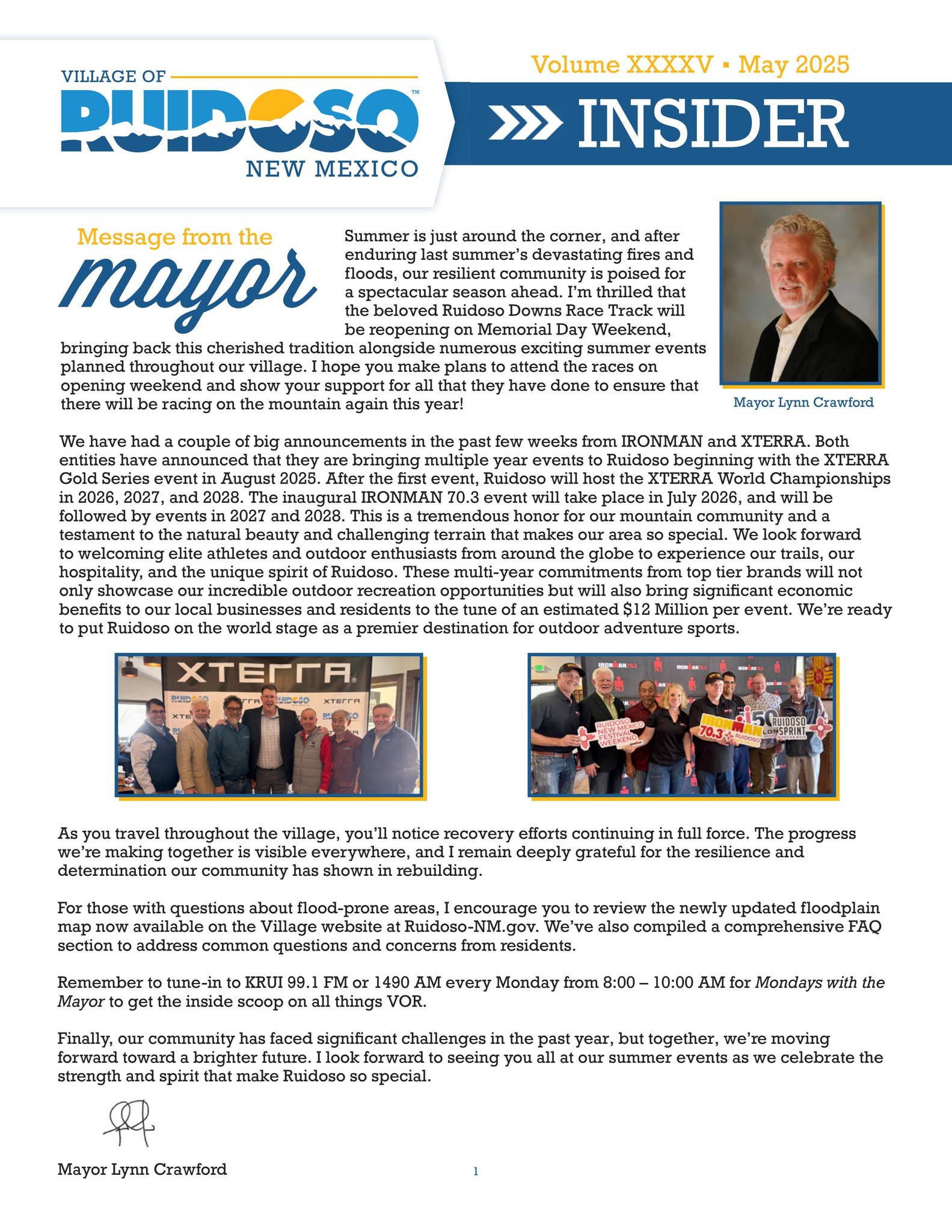 Village Insider | Vol. XXXXV | May 2025 by villageofruidoso - Issuu