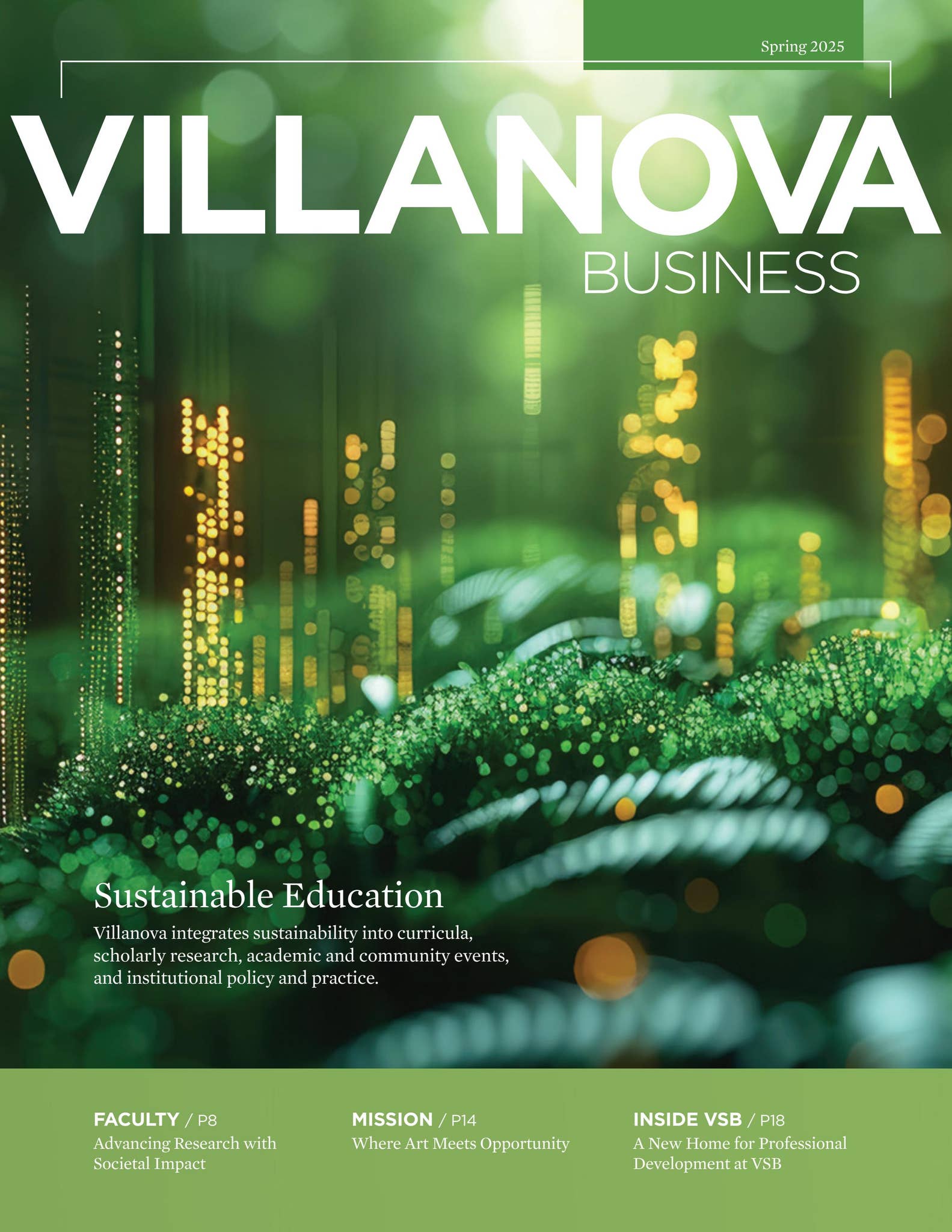 VSB Spring 2025 Magazine by Villanova School of Business - Issuu