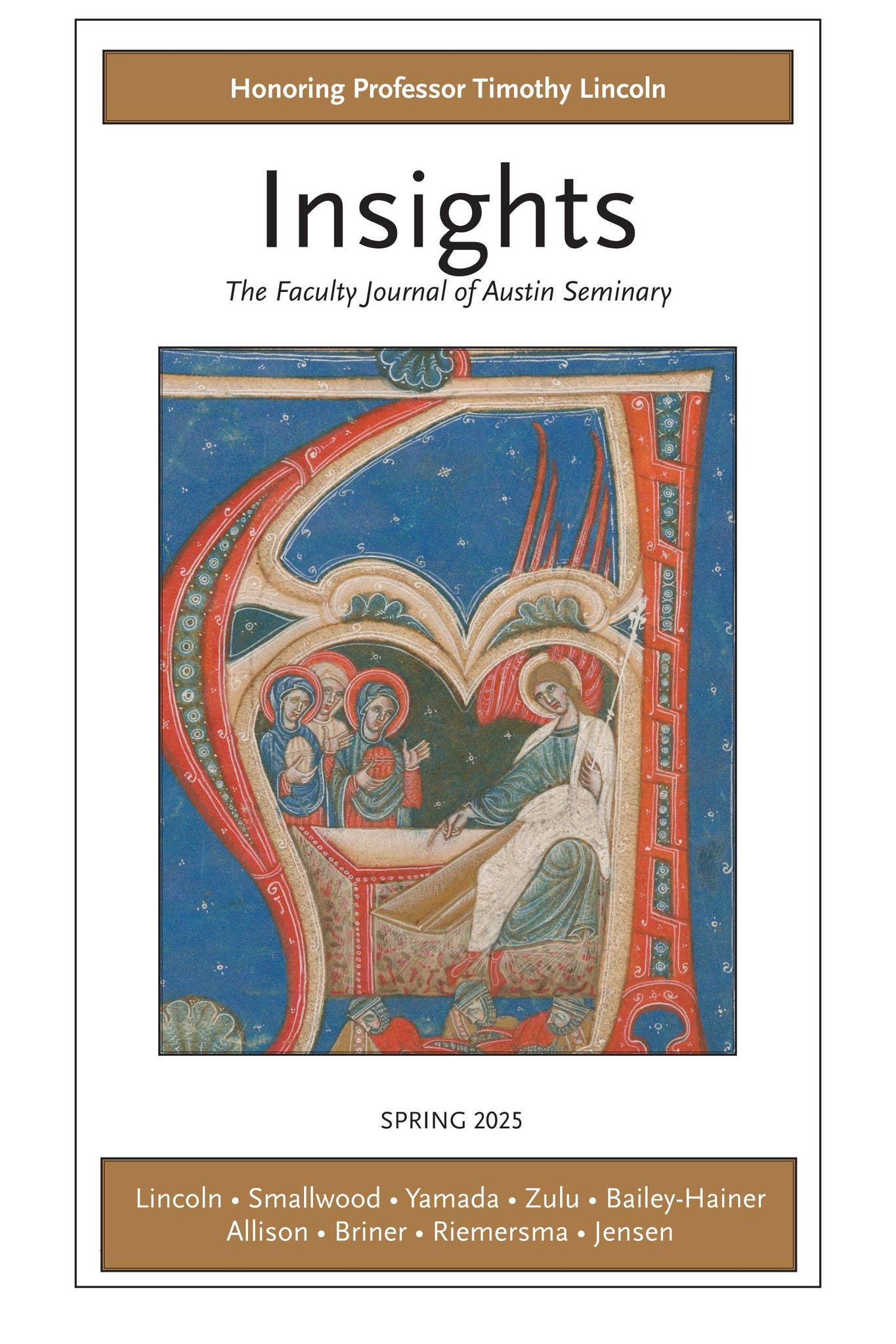 Spring 2025 Insights: The Faculty Journal of Austin Seminary by Austin ...