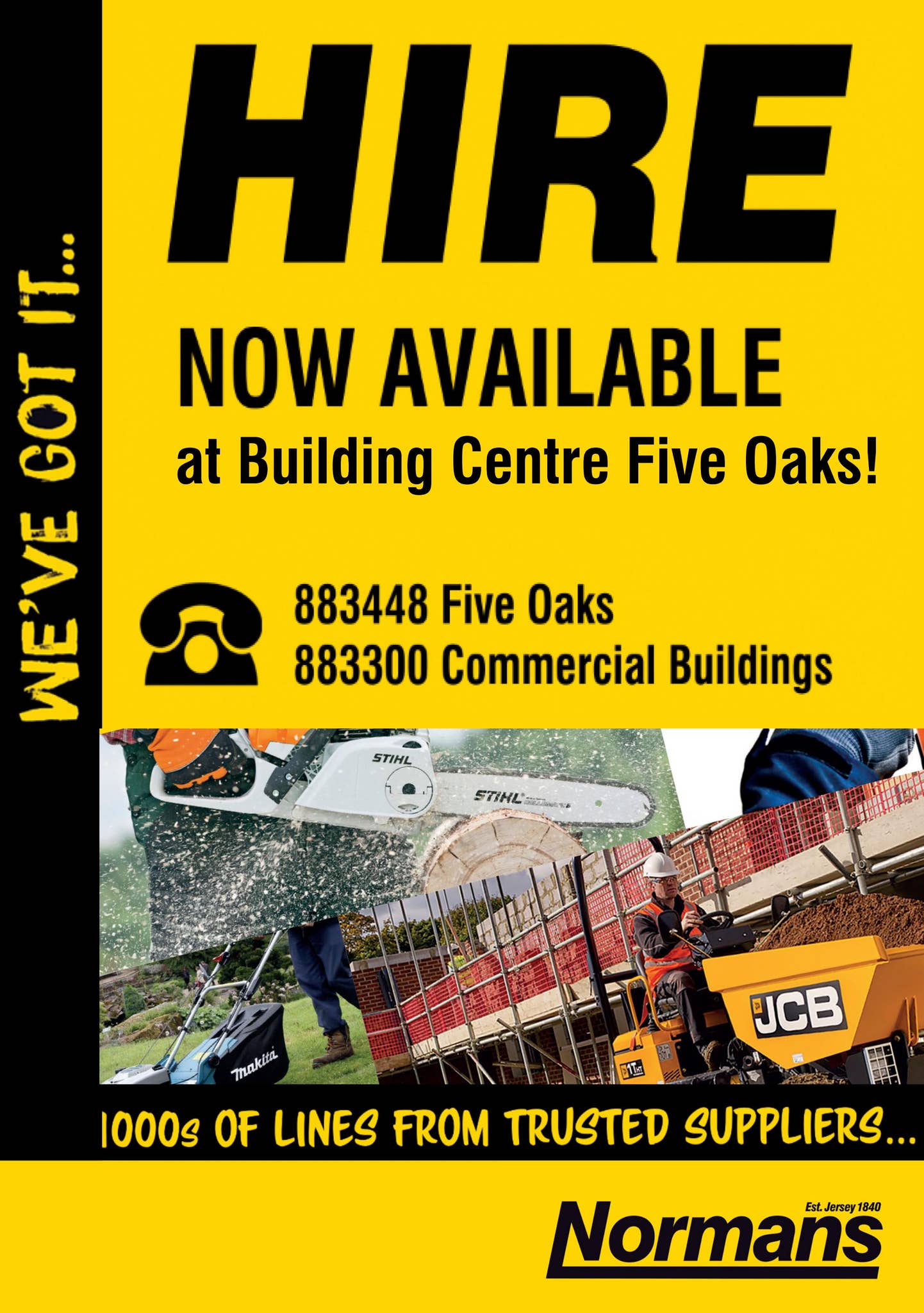 HIRE Catalogue HS PRODUCTS WEB by Normans_1840 - Issuu