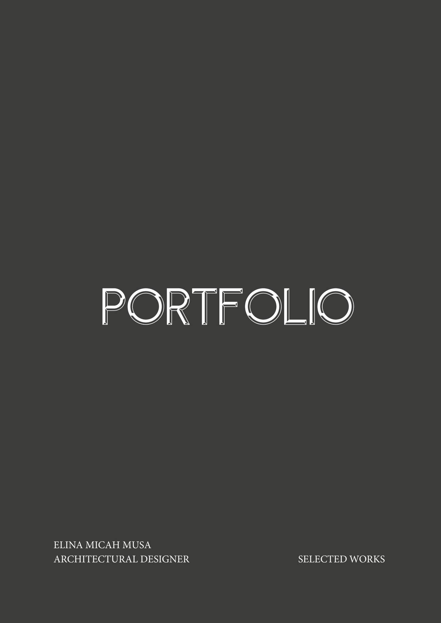 Portfolio By Elinamusa Issuu