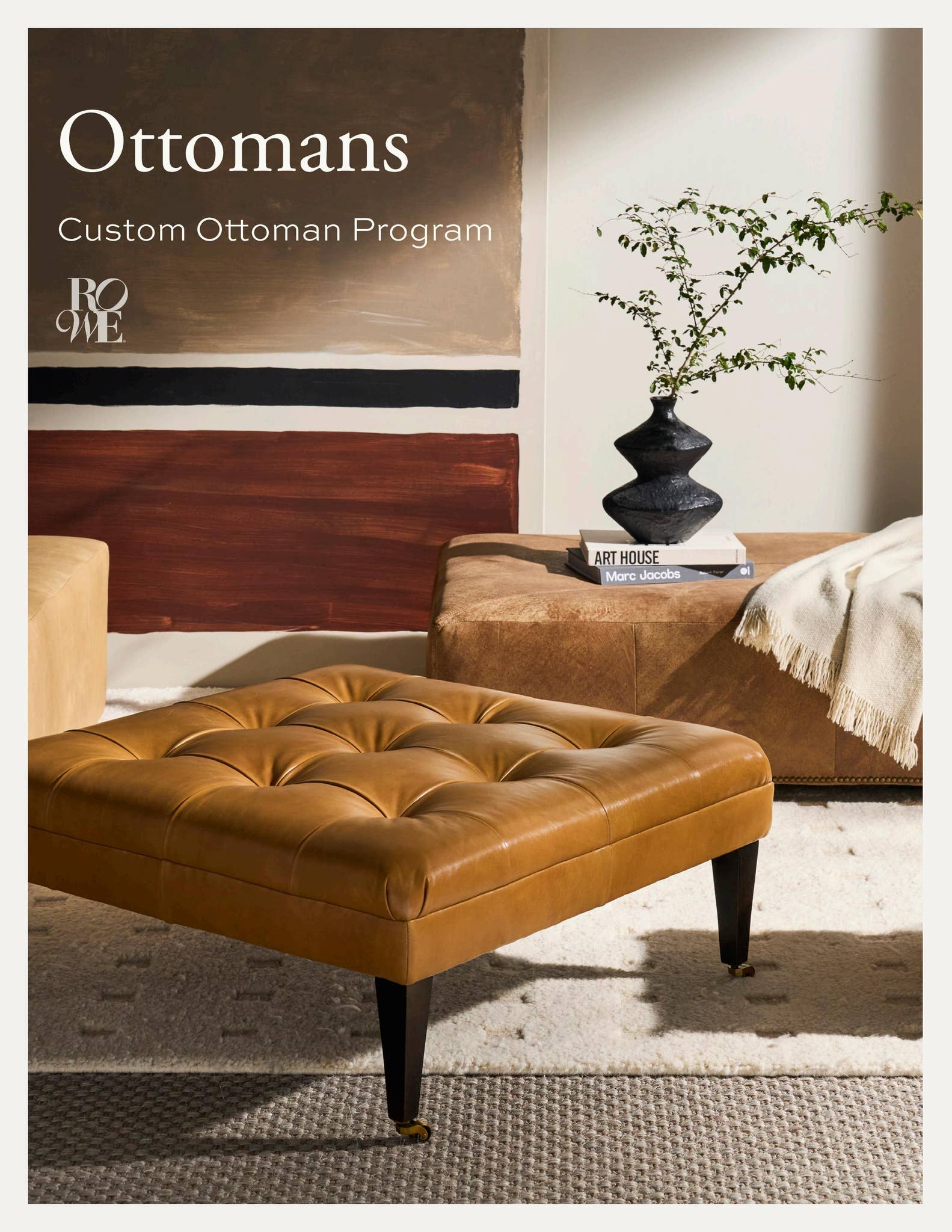 Rowe Ottomans - Custom Ottoman Program by Rowe Furniture - Issuu