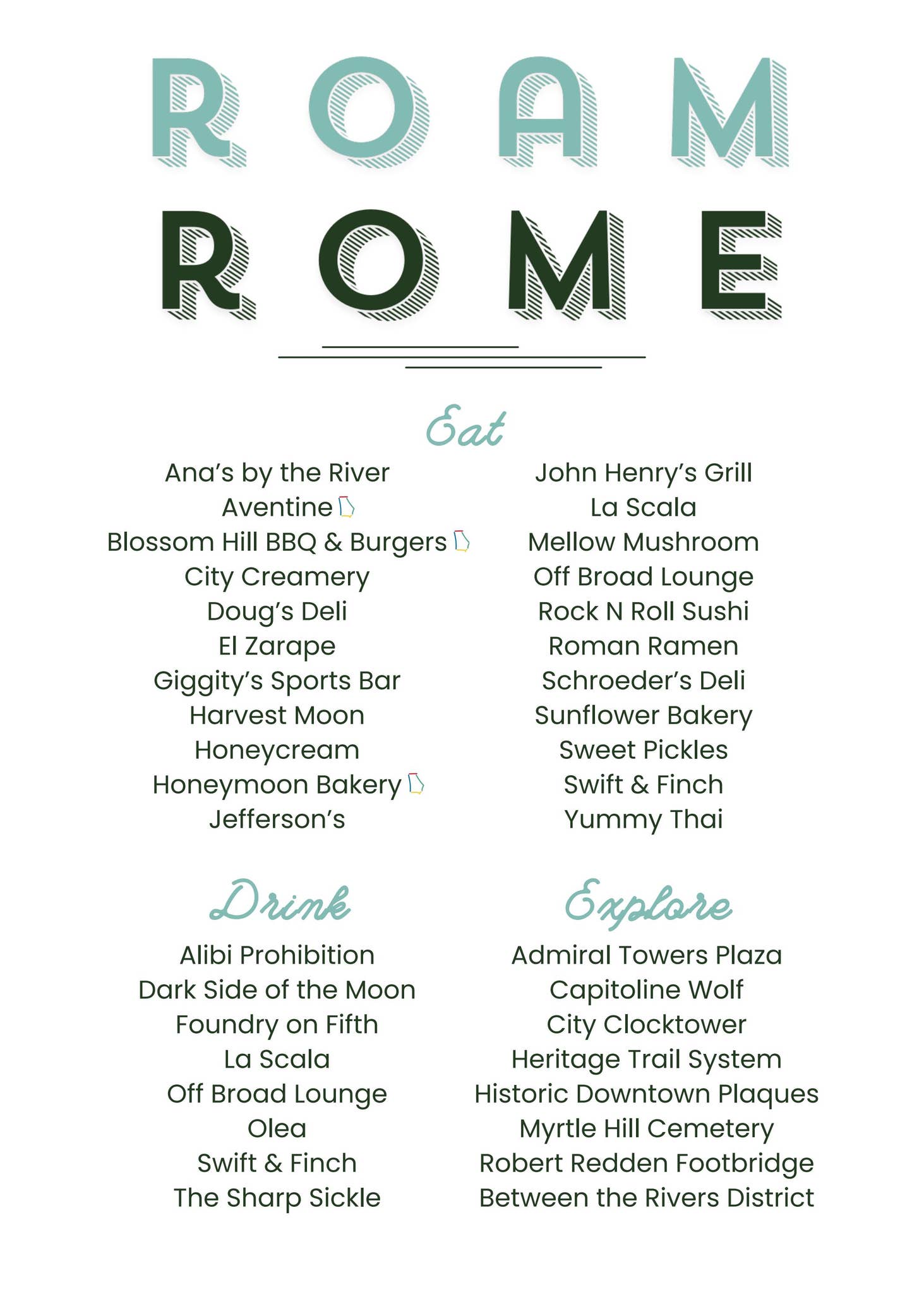 ROAM ROME CARDS-3 by leadershipgeorgia - Issuu