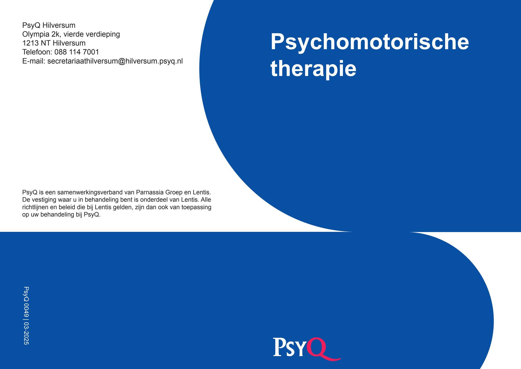 PsyQ 0049 PMT - Hilversum by Lentis - Issuu