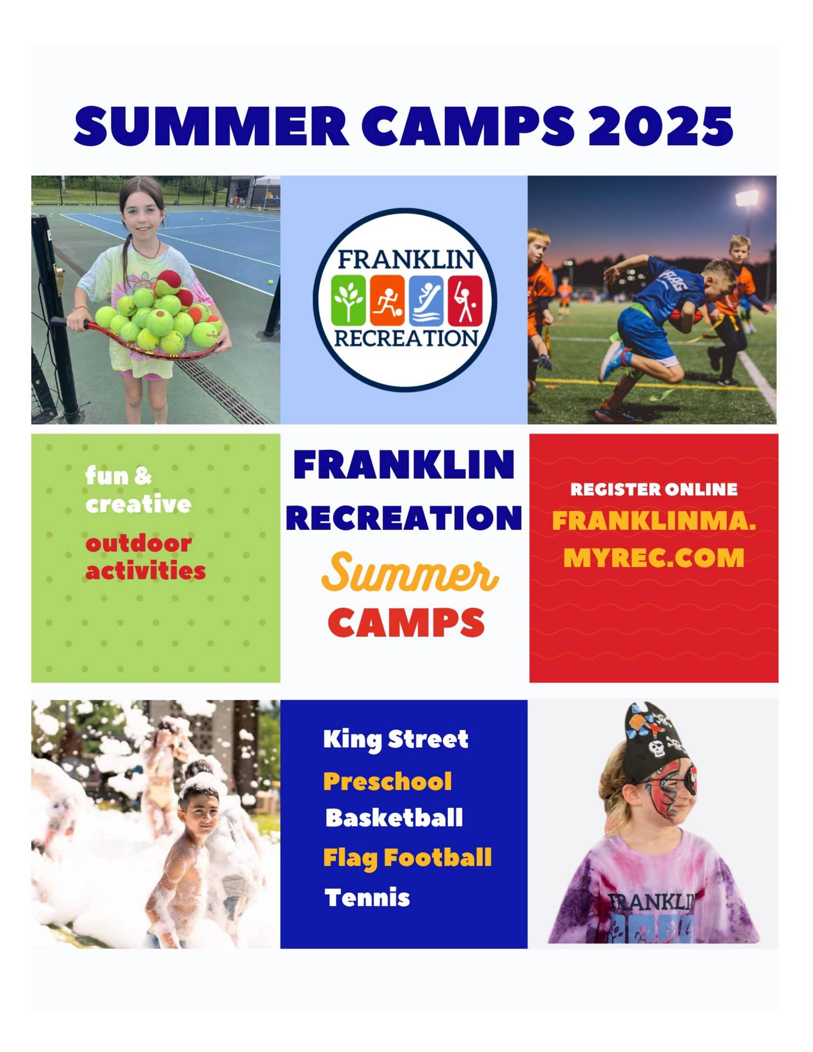 Camps Brochure by franklinrecreationma - Issuu
