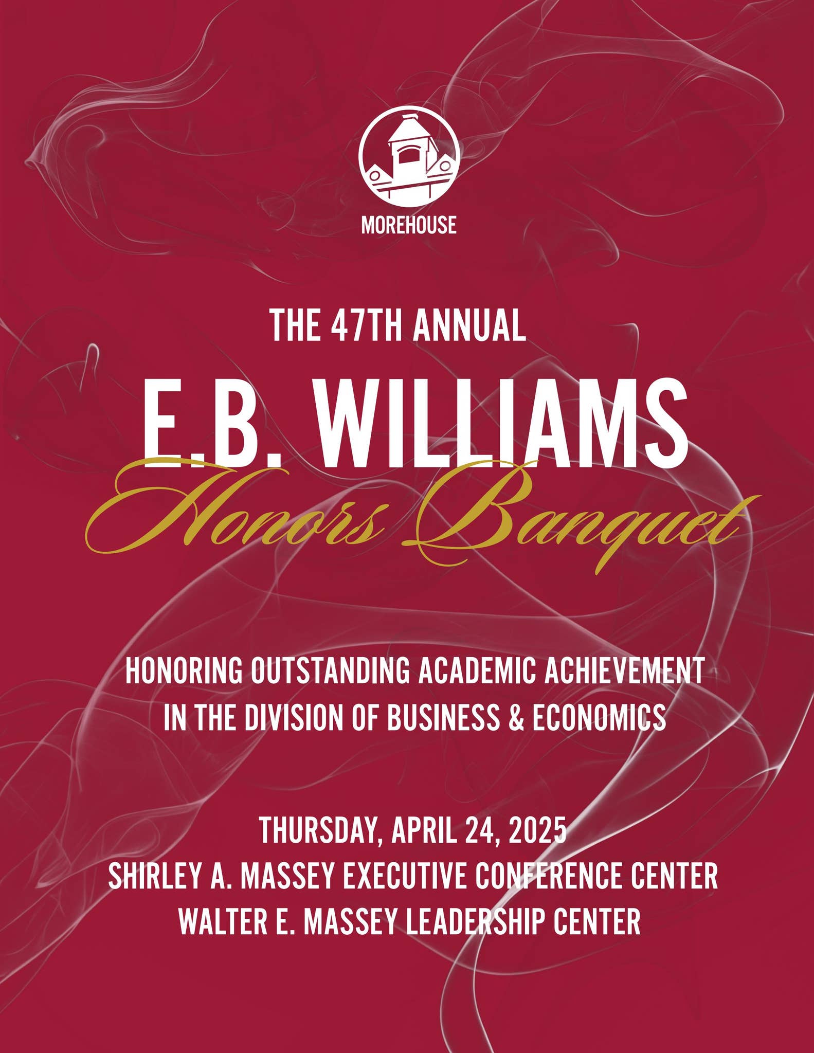47th Annual E.B. Williams Honors Banquet Program by Morehouse College ...