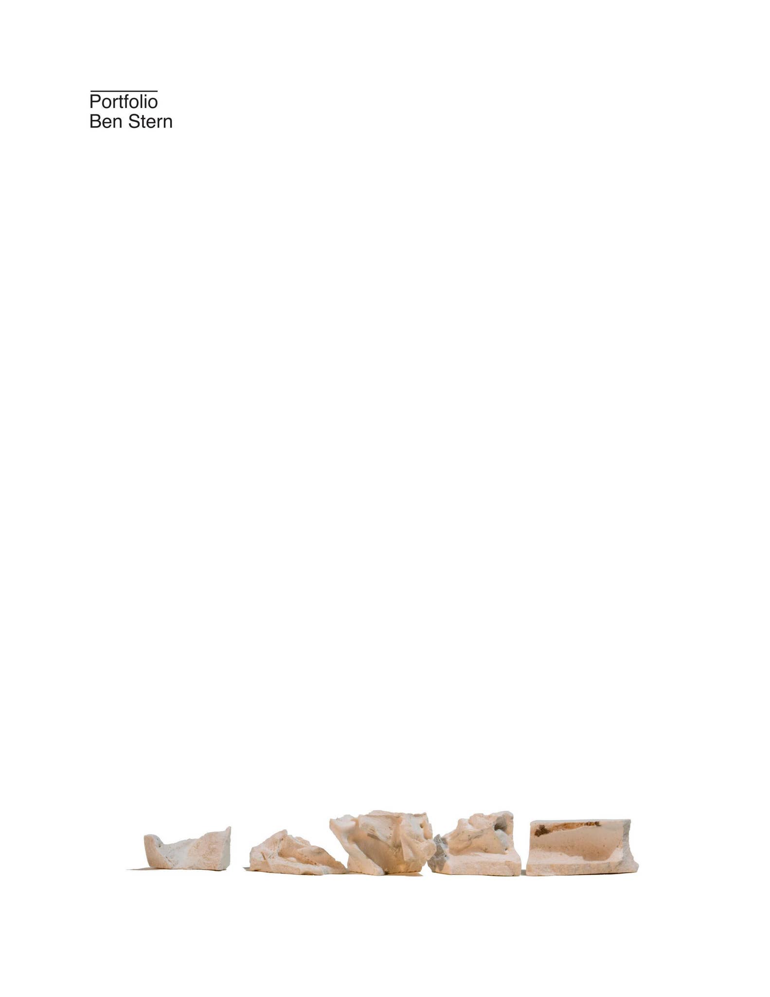 Ben Stern Portfolio 2025 by benmstern - Issuu