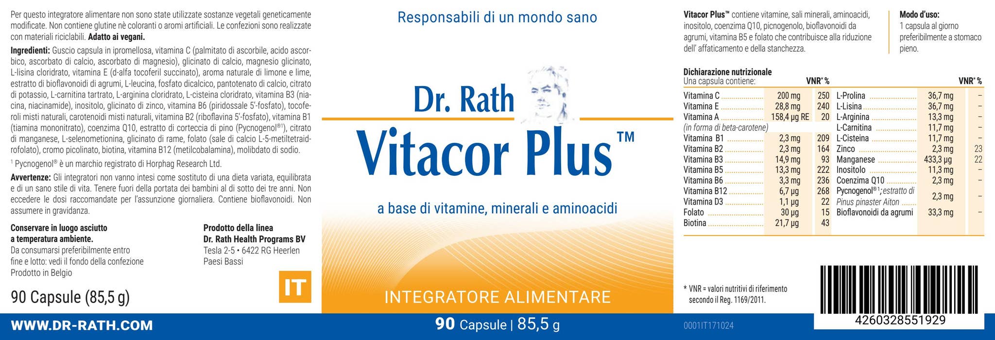 0001 Vitacor Plus™ - Capsule 90 - IT by Dr. Rath Health Programs - Issuu
