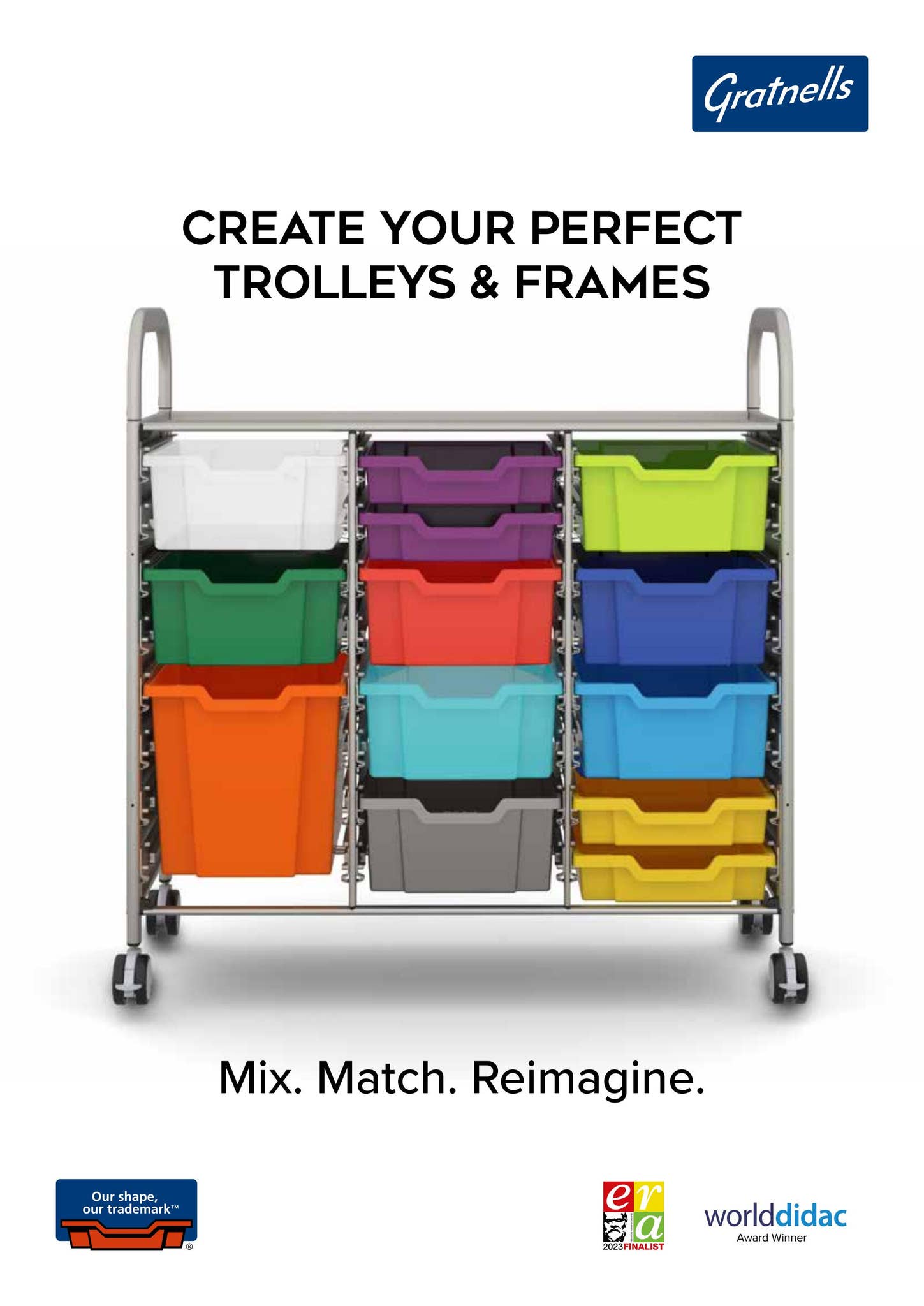 Create your perfect trolleys and frames by Gratnells - Issuu