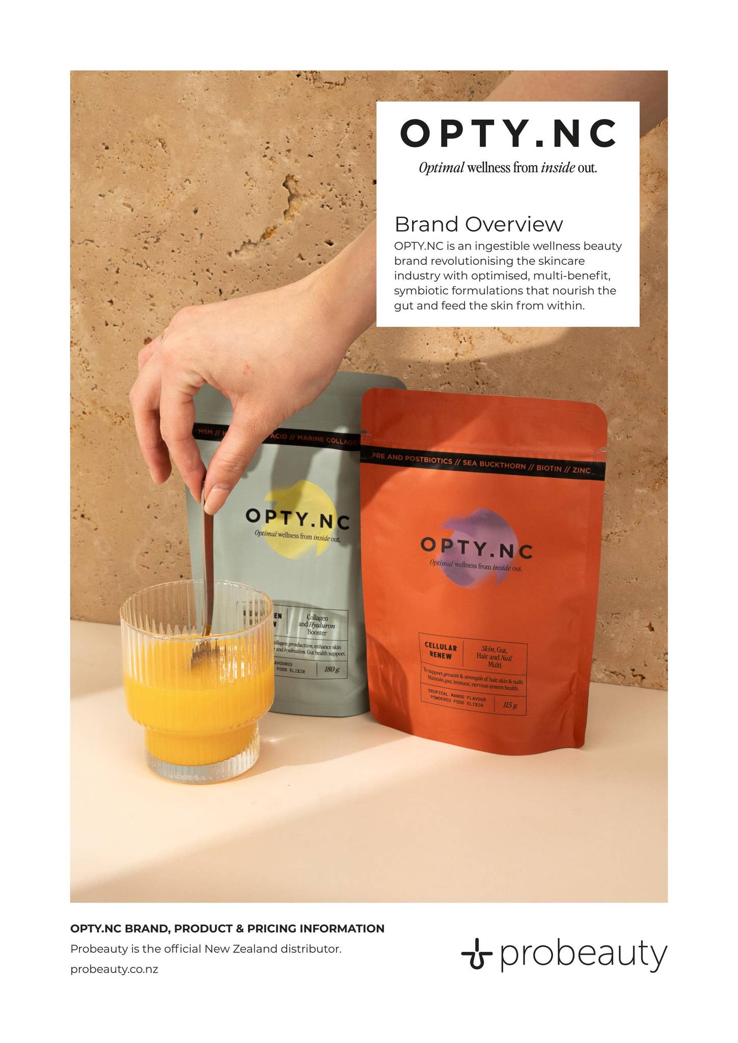 OPTY.NC Brand Overview by probeautynz - Issuu