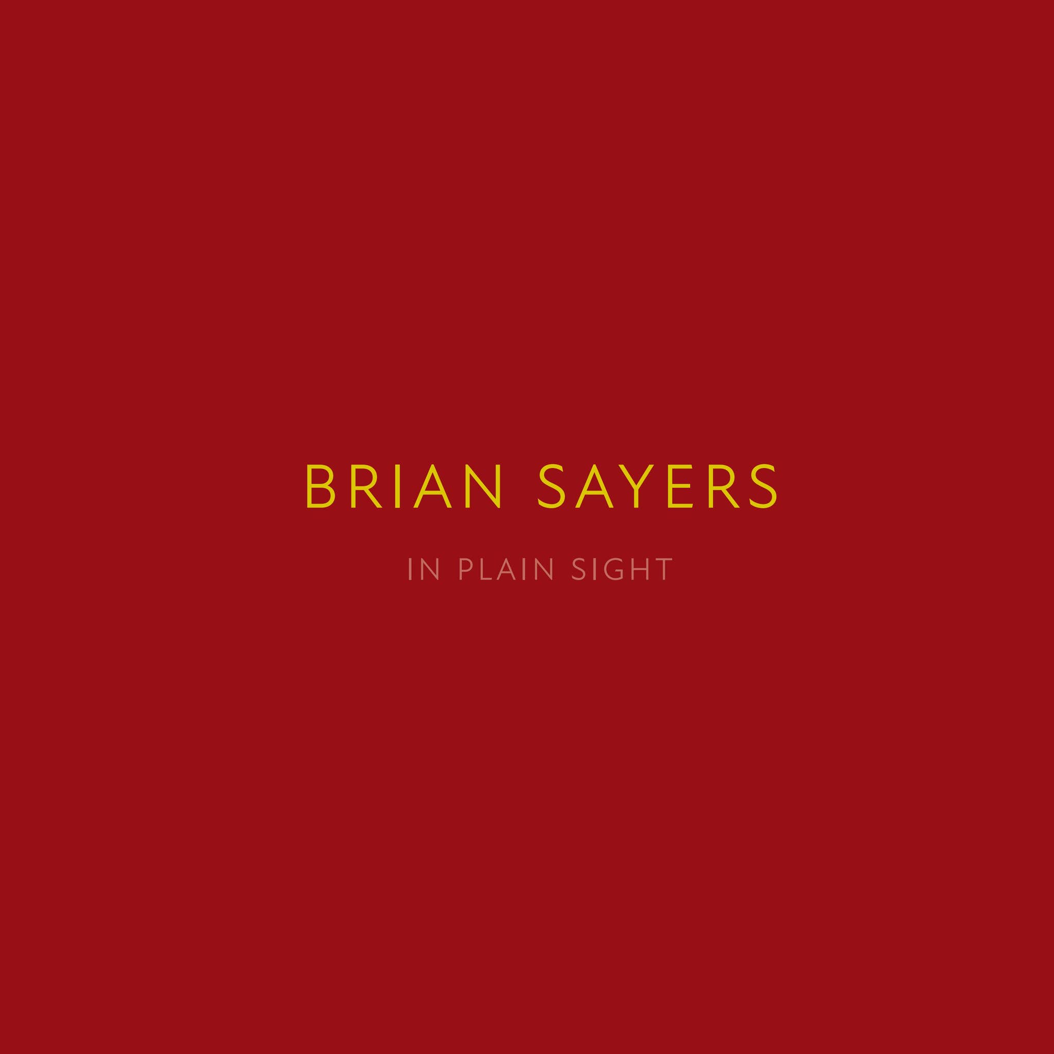 Brian Sayers | IN PLAIN SIGHT by Long & Ryle - Issuu