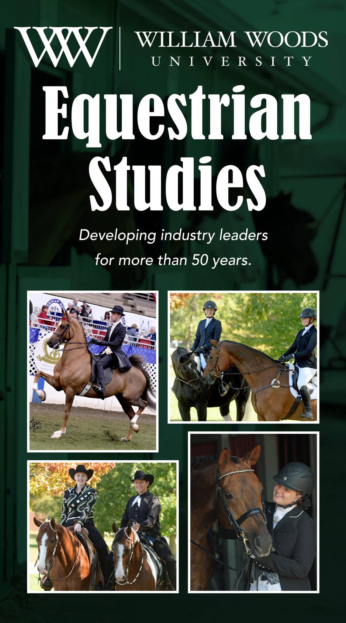 William Woods University Equestrian Studies Booklet by socialmedia ...