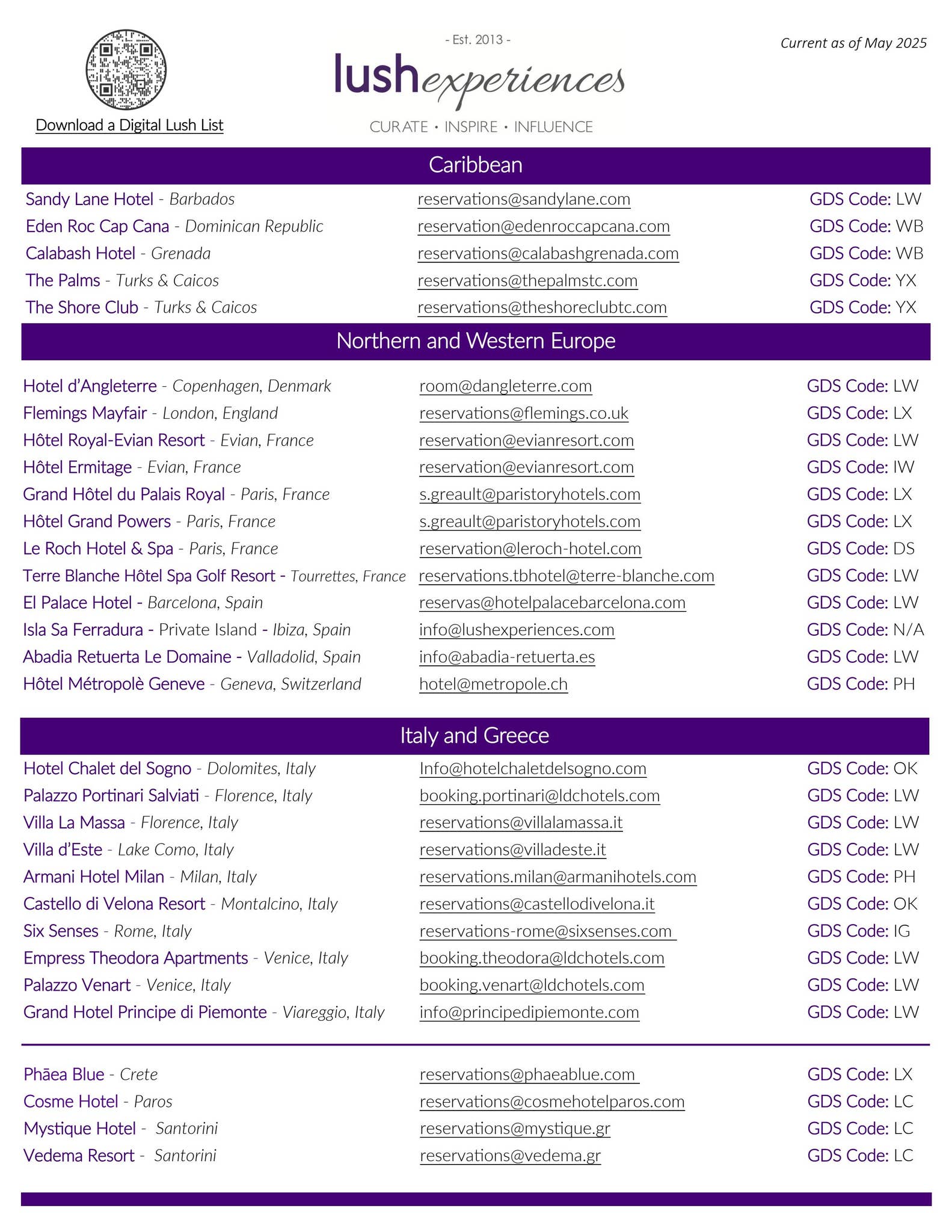 Lush Member's List by Lush Experiences - Issuu