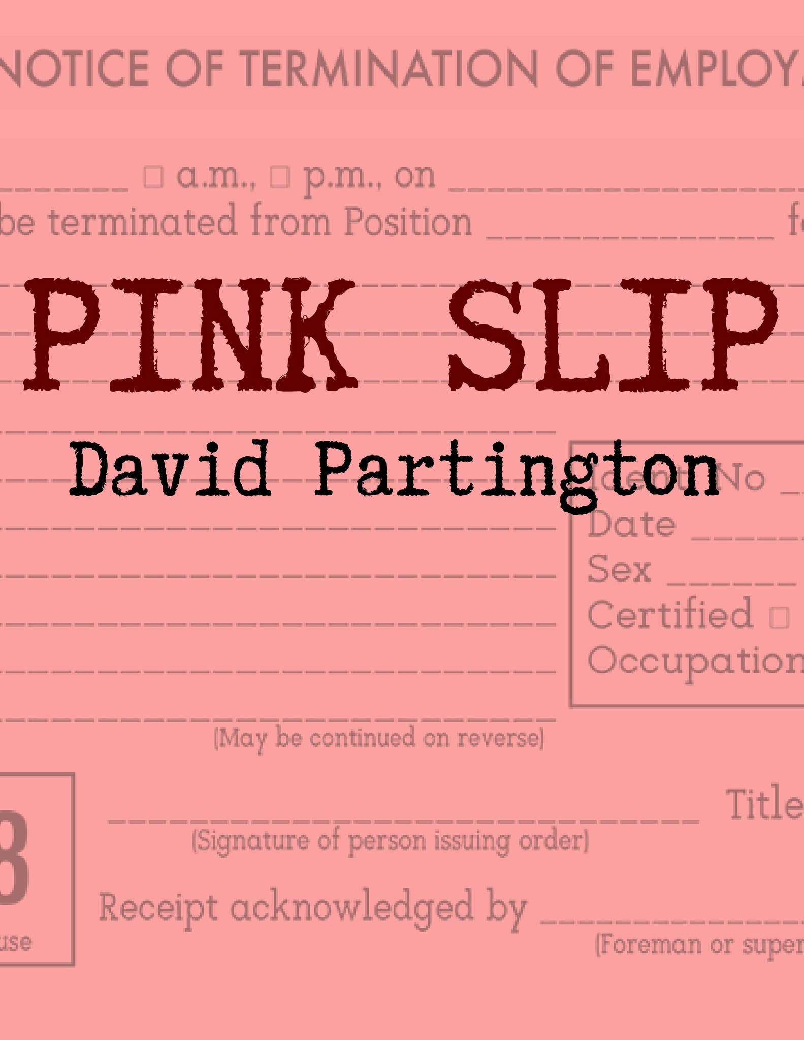 Pink Slip by David Partington by Finnialla - Issuu