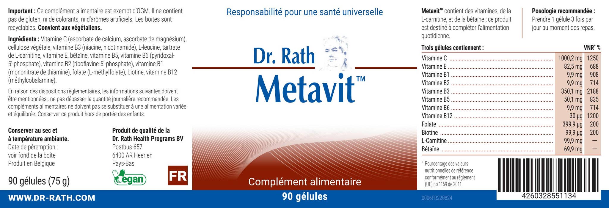 0006 Metavit™ 90 capsules - FR by Dr. Rath Health Programs - Issuu
