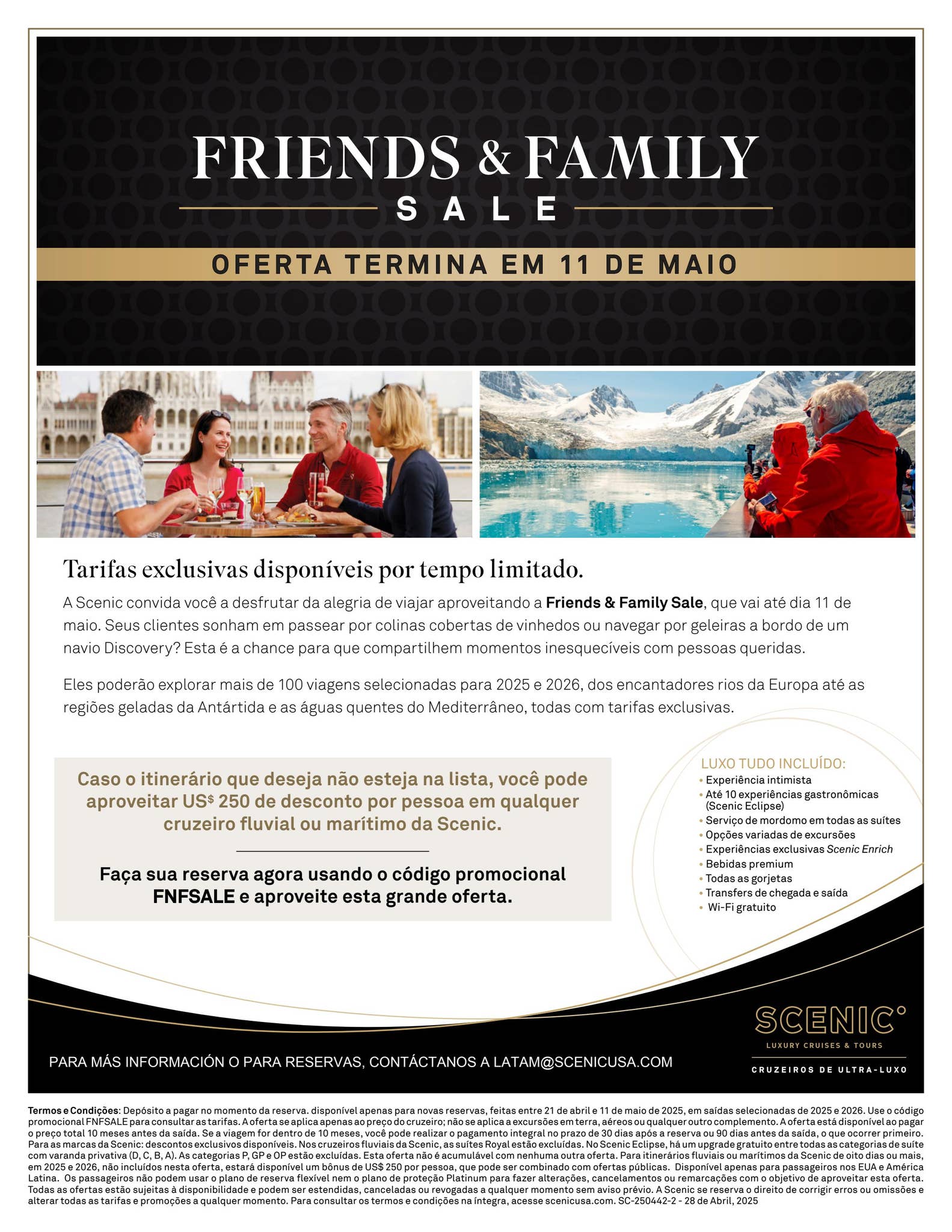 Scenic - LATAM Friends & Family Sale Flyer - Portuguese by Scenic ...