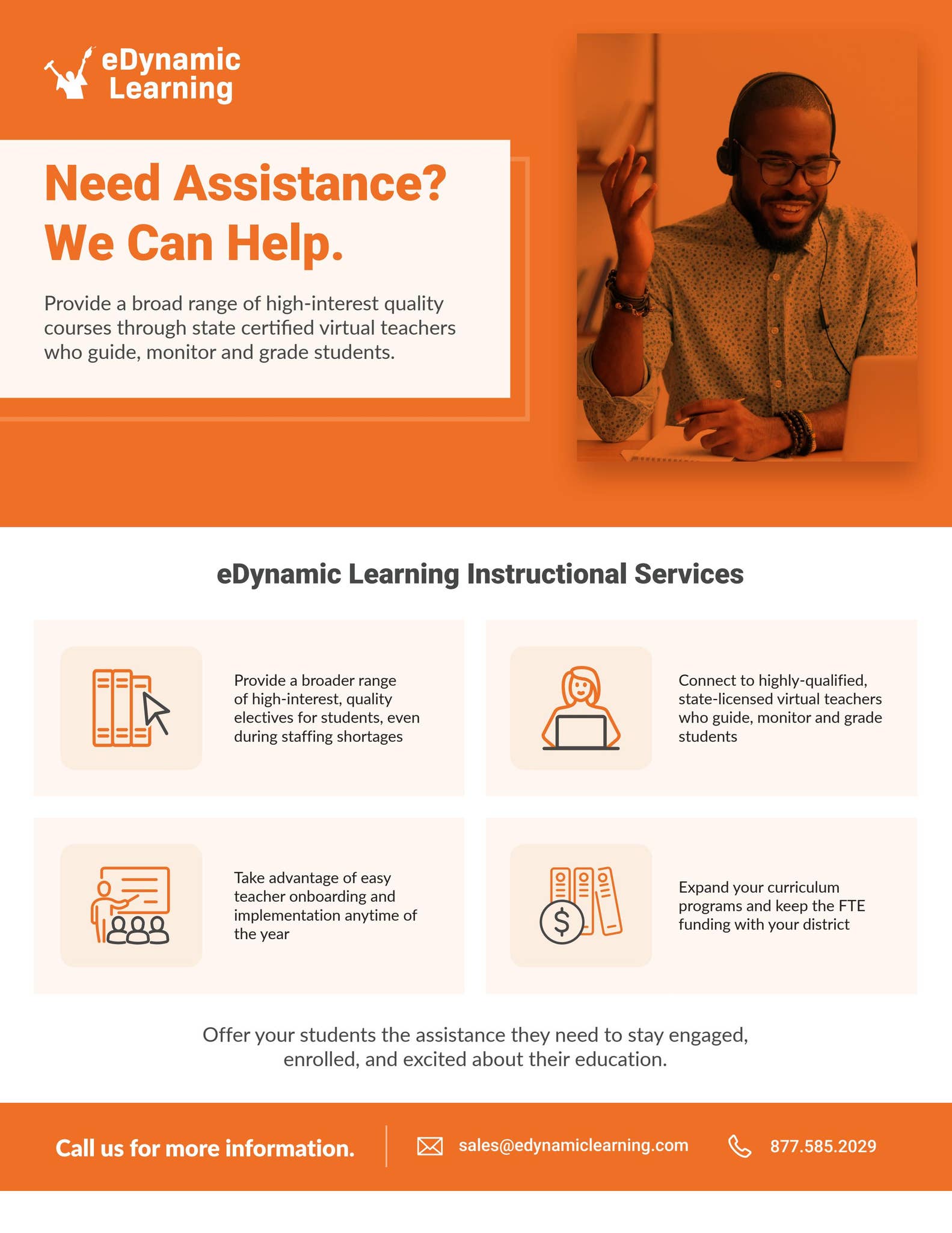 Instructional Services Flyer by edynamiclearning - Issuu