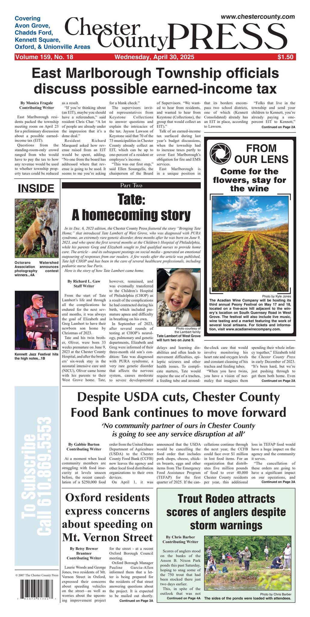 Chester County Press 04-30-2025 Edition by Ad Pro Inc. - Issuu