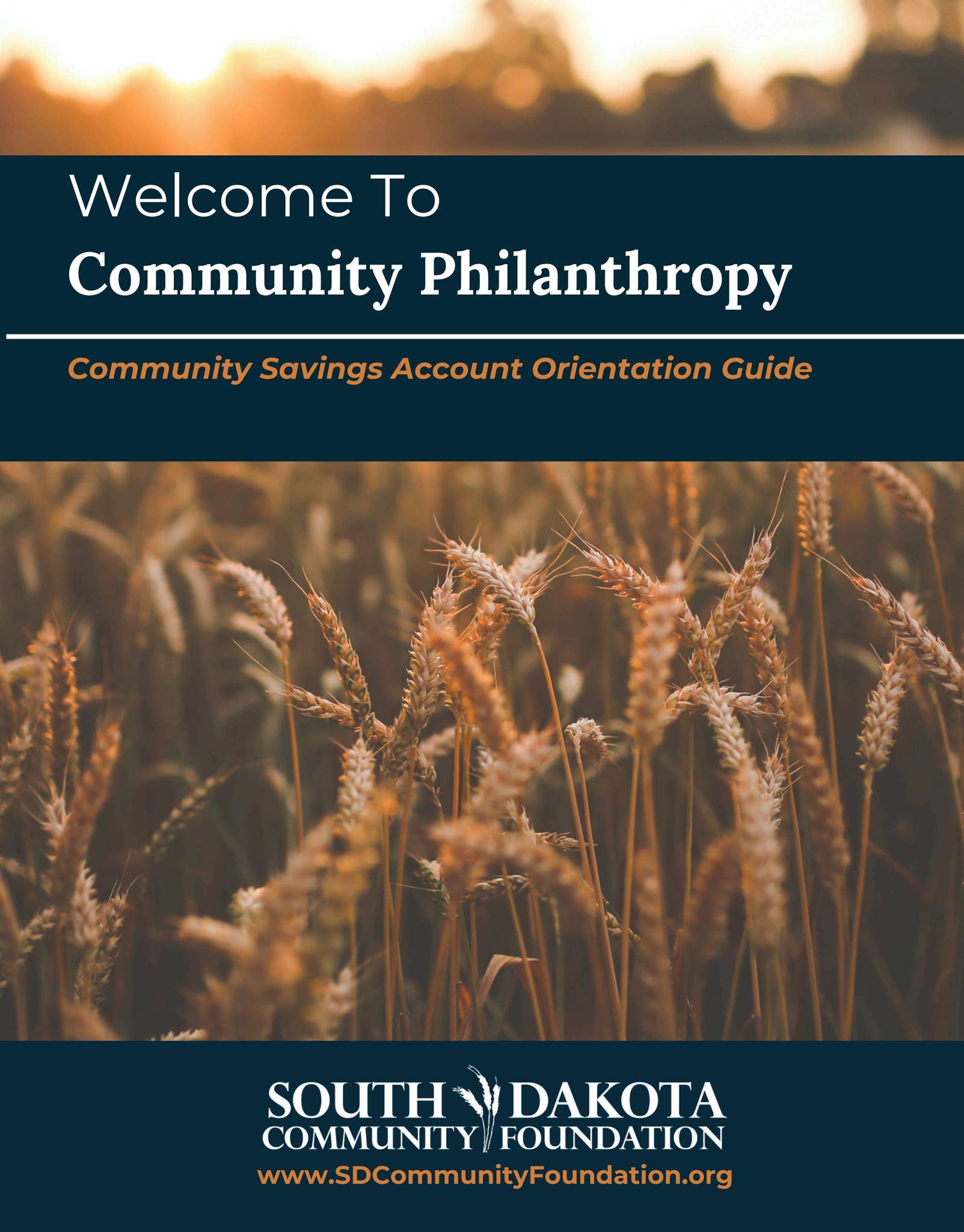 Community Savings Account Orientation Booklet by South Dakota Community ...