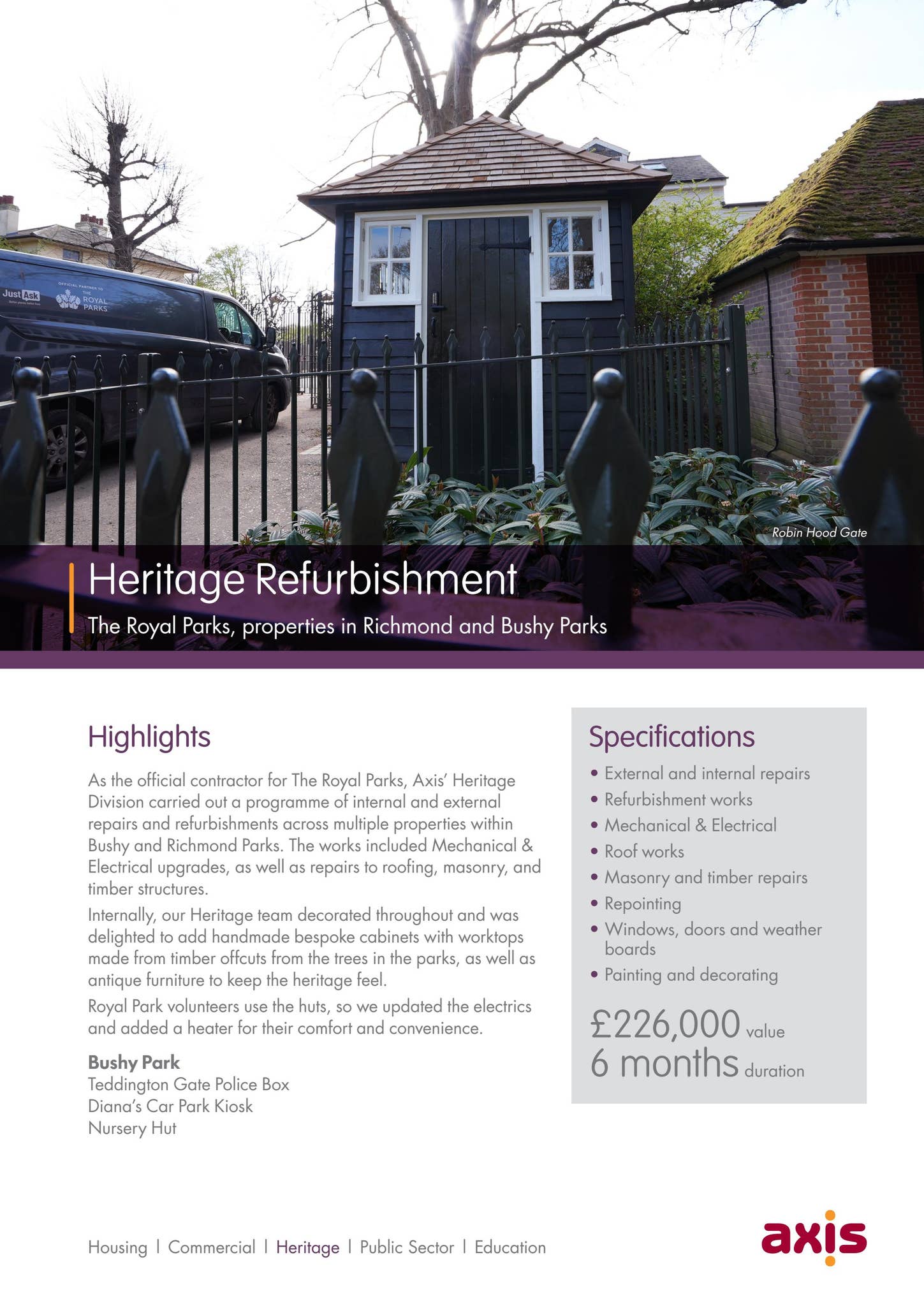 CS Richmond and Bushy Parks by Axis Property Services - Issuu