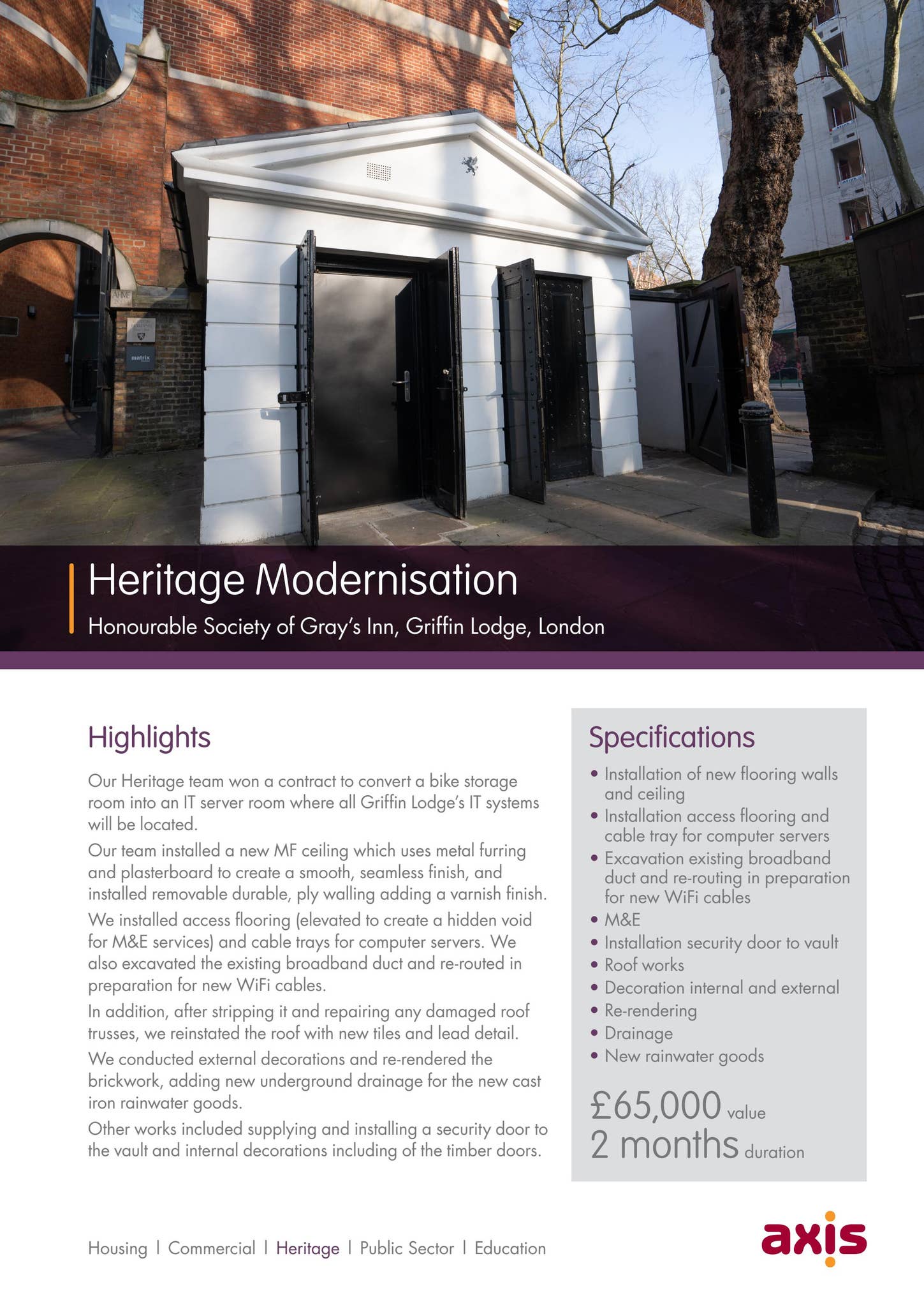 Axis Griffin Lodge CS issu.com by Axis Property Services - Issuu