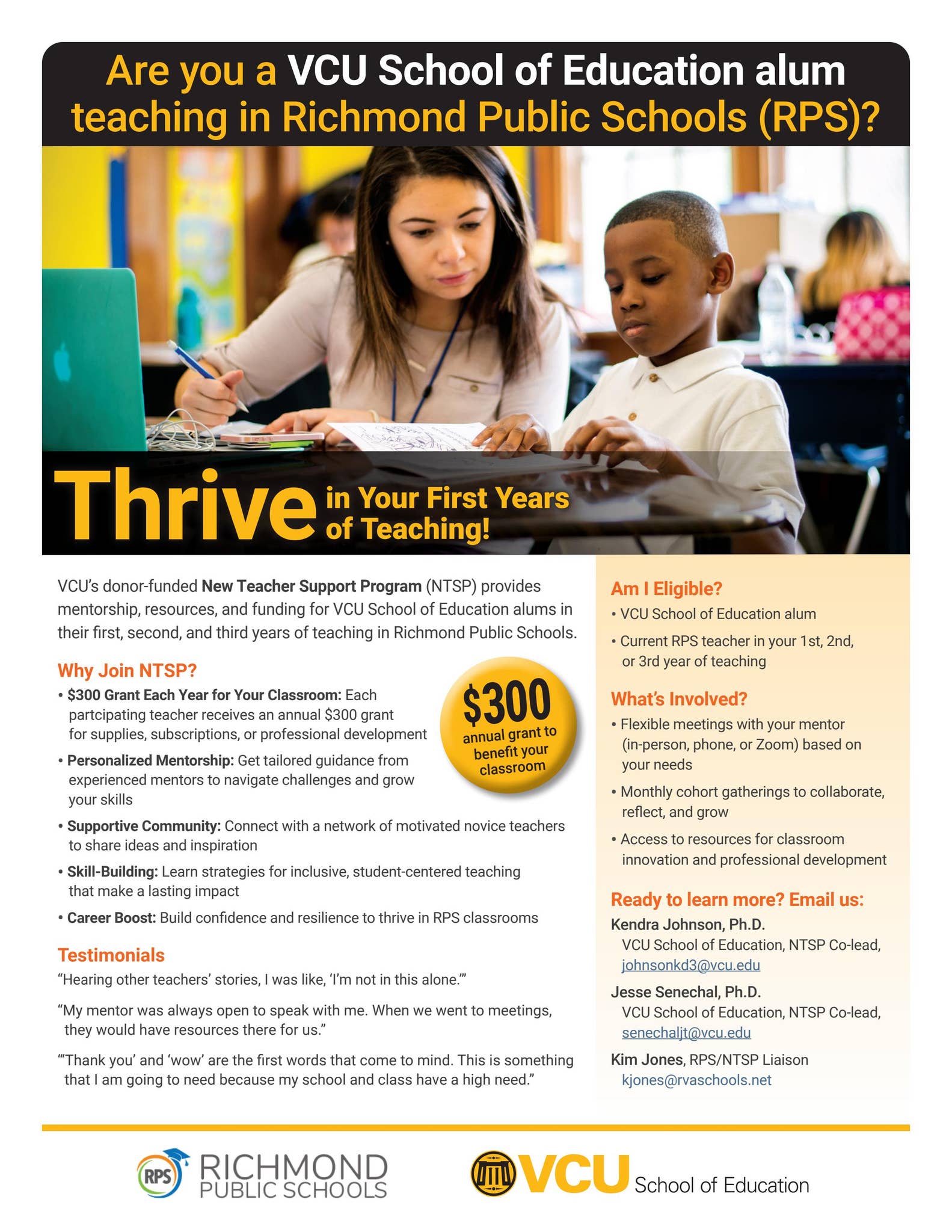 SOE New Teacher Support Info Sheet SP2025 FNL by VCU School of ...
