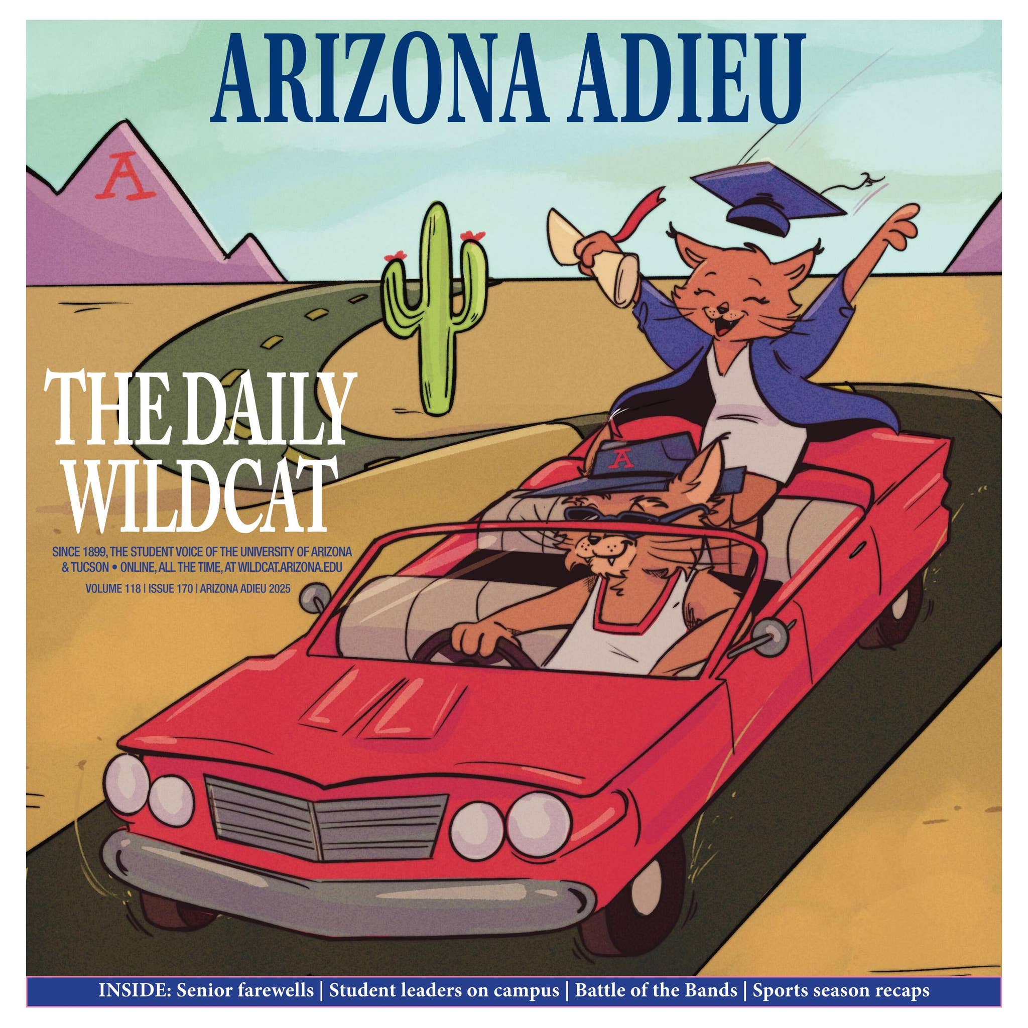 Daily Wildcat | Arizona Adieu Print Edition | April 2025 by Arizona ...