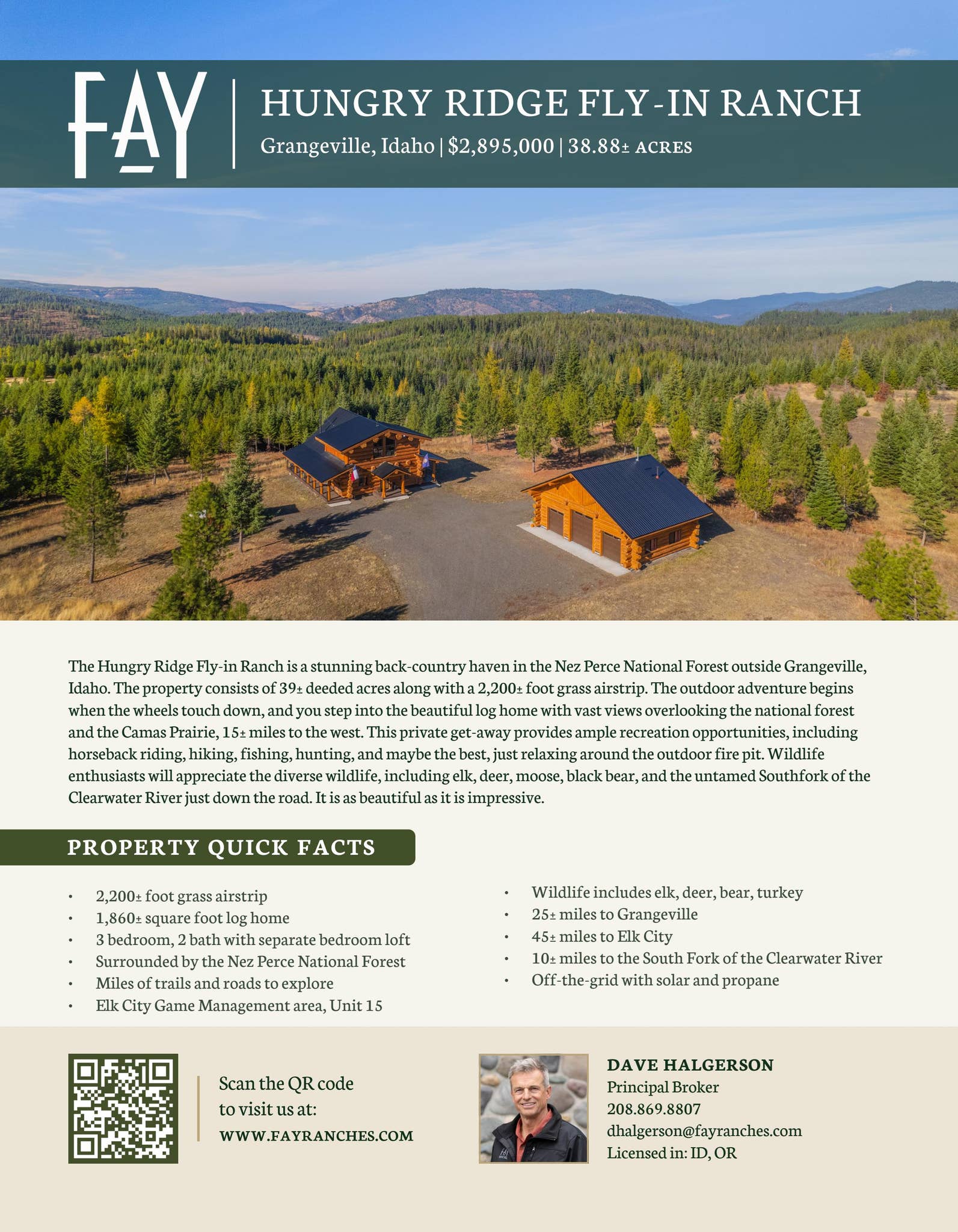 Hungry Ridge Fly-in Ranch One Sheet | Fay Ranches by Fay Ranches - Issuu