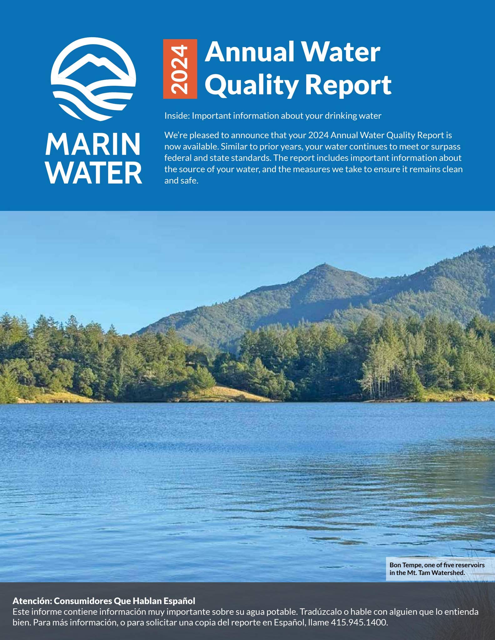 2024 Annual Water Quality Report - English by Marin Water - Issuu