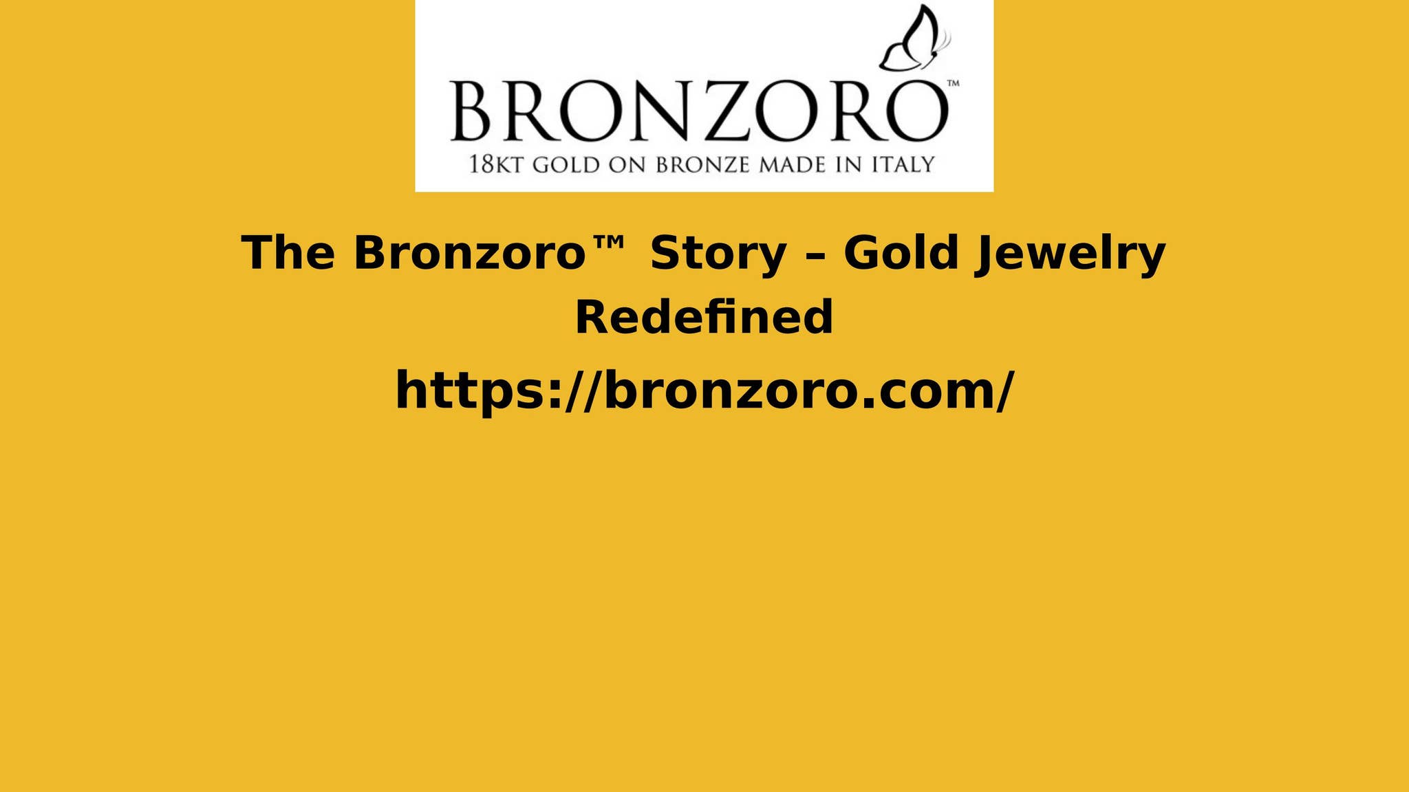 The Bronzoro™ Story – Gold Jewelry Redefined by Bronzoro - Issuu