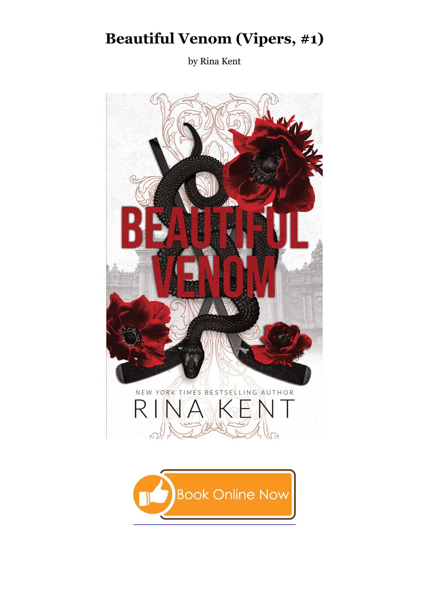 [Download] Beautiful Venom (Vipers, #1) As AZW *Author : Rina Kent by ...