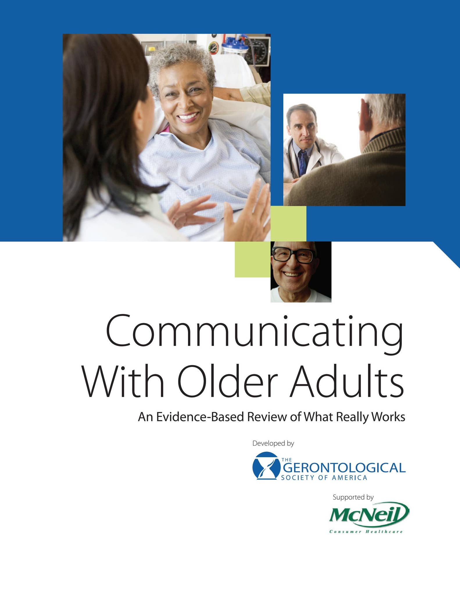 Communicating with Older Adults: An Evidence-Based Review of What ...
