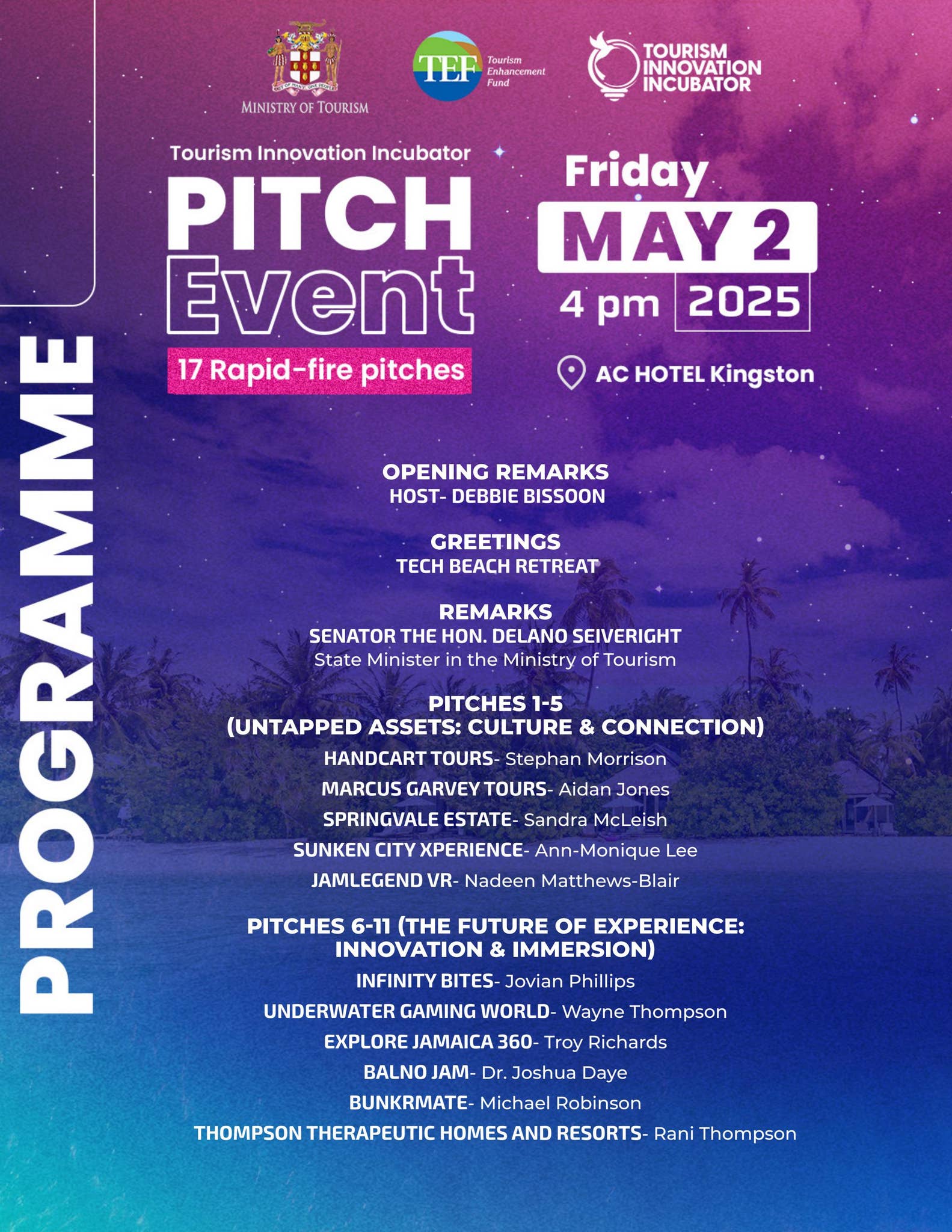 TII Pitch Event 2025 Programme by TourismLinkagesNetwork - Issuu