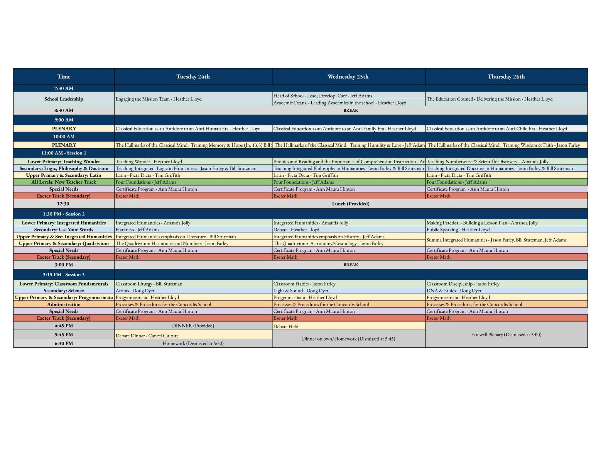 AYE 2025 Boot Camp - Workshop Schedule by concordiseducationpartners - Issuu