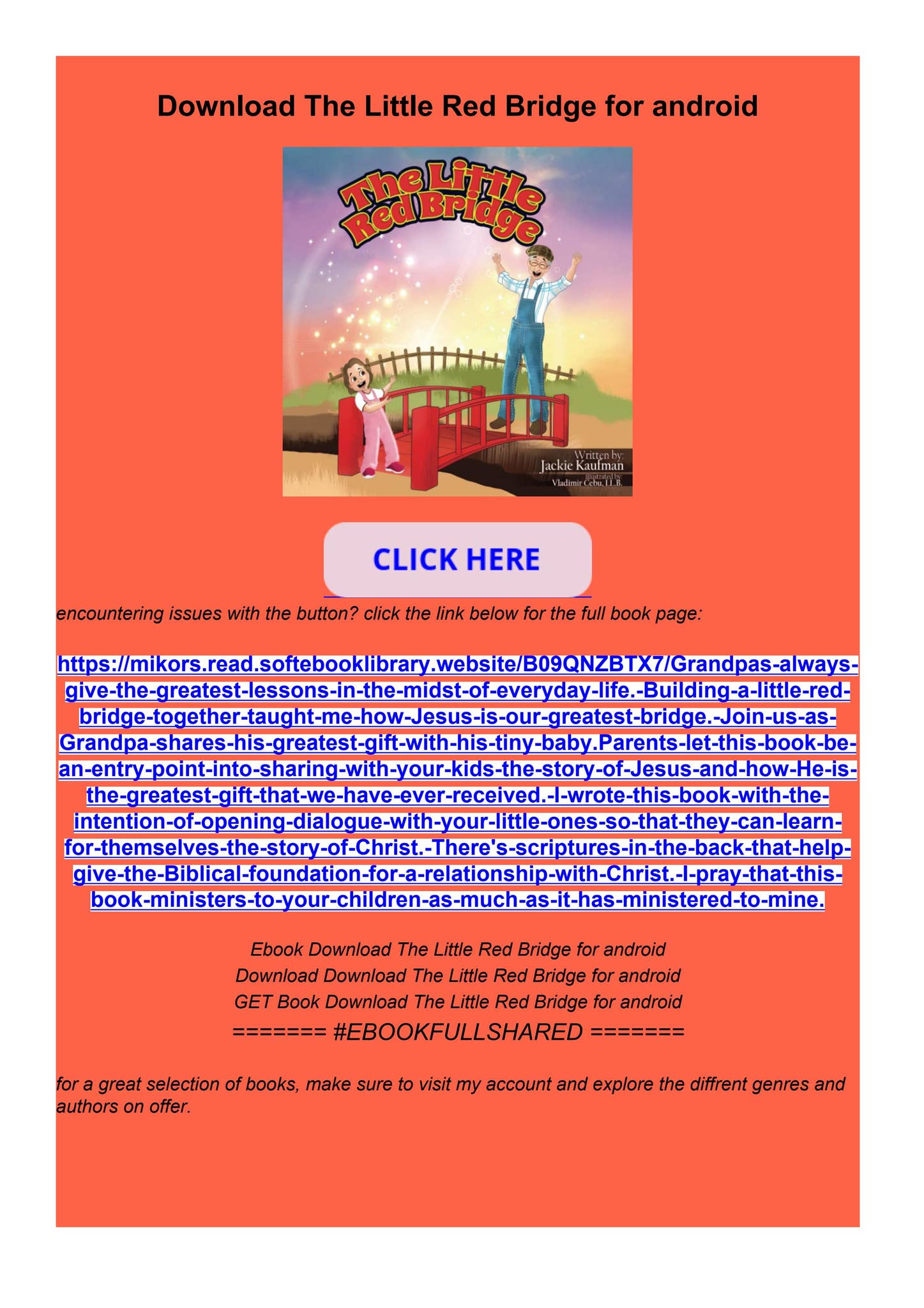 Download The Little Red Bridge for android by juliettetaekglass - Issuu