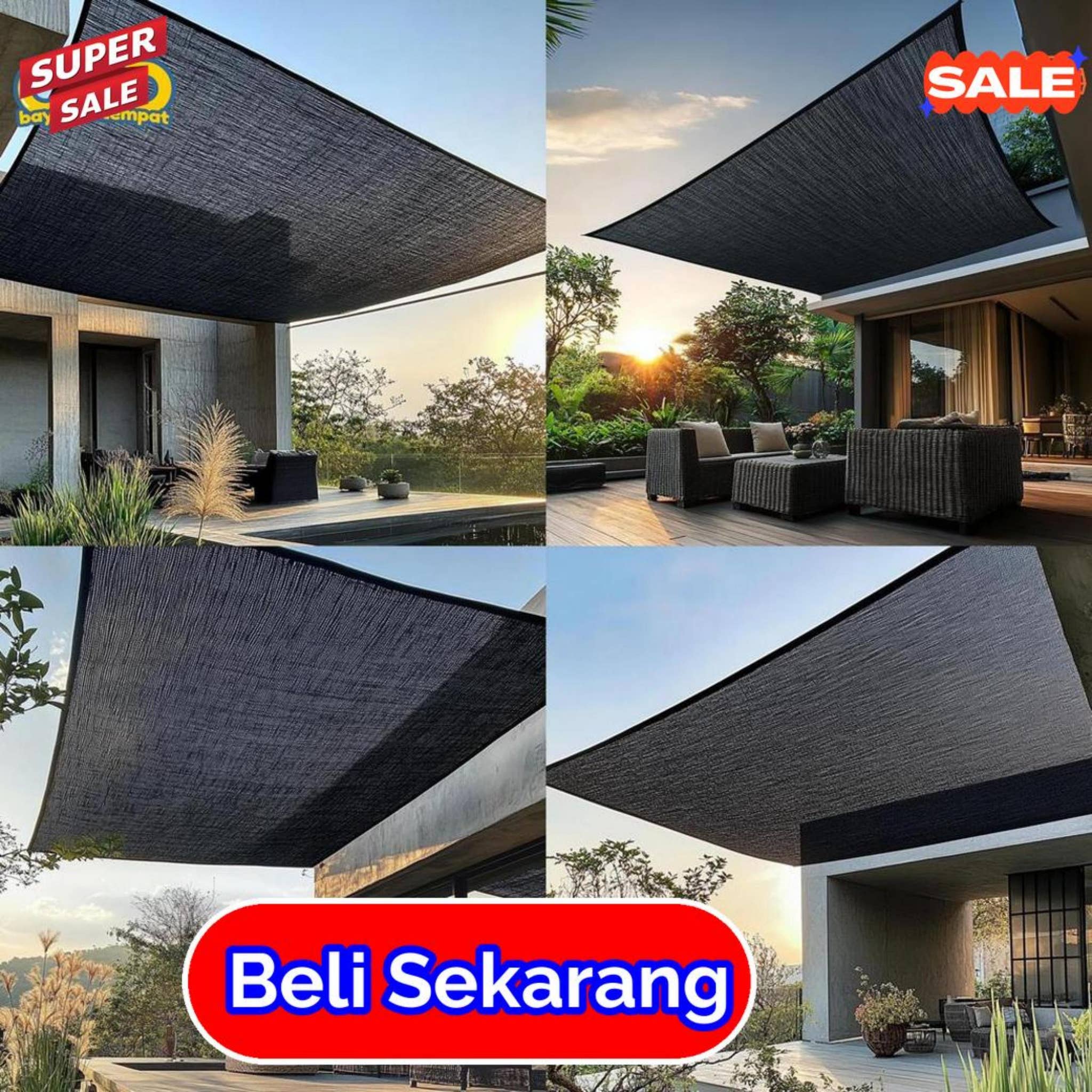 Paranet 80 Lebar 5 Meter Untuk Area Outdoor Lebar Sejuk by ...