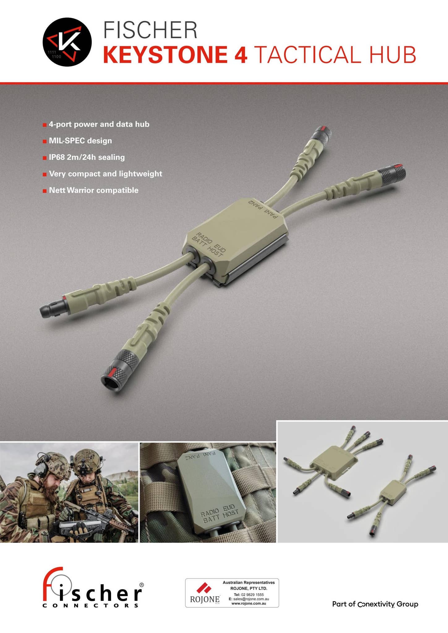 Fischer Keystone 4 Tactical Hub Flyer by Rojone Pty Ltd - Issuu