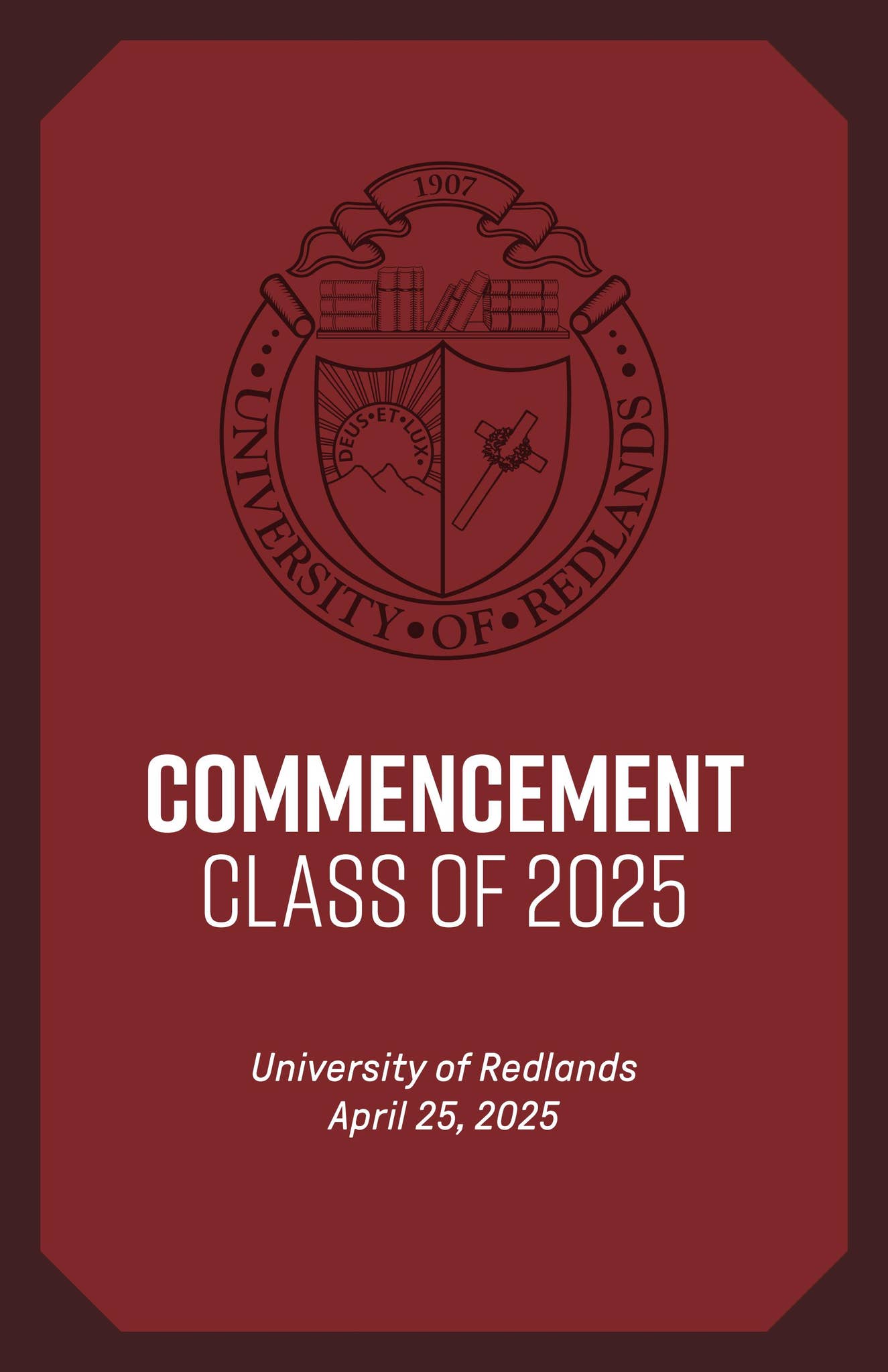 University of Redlands Graduate Commencement Program 2025 by University ...