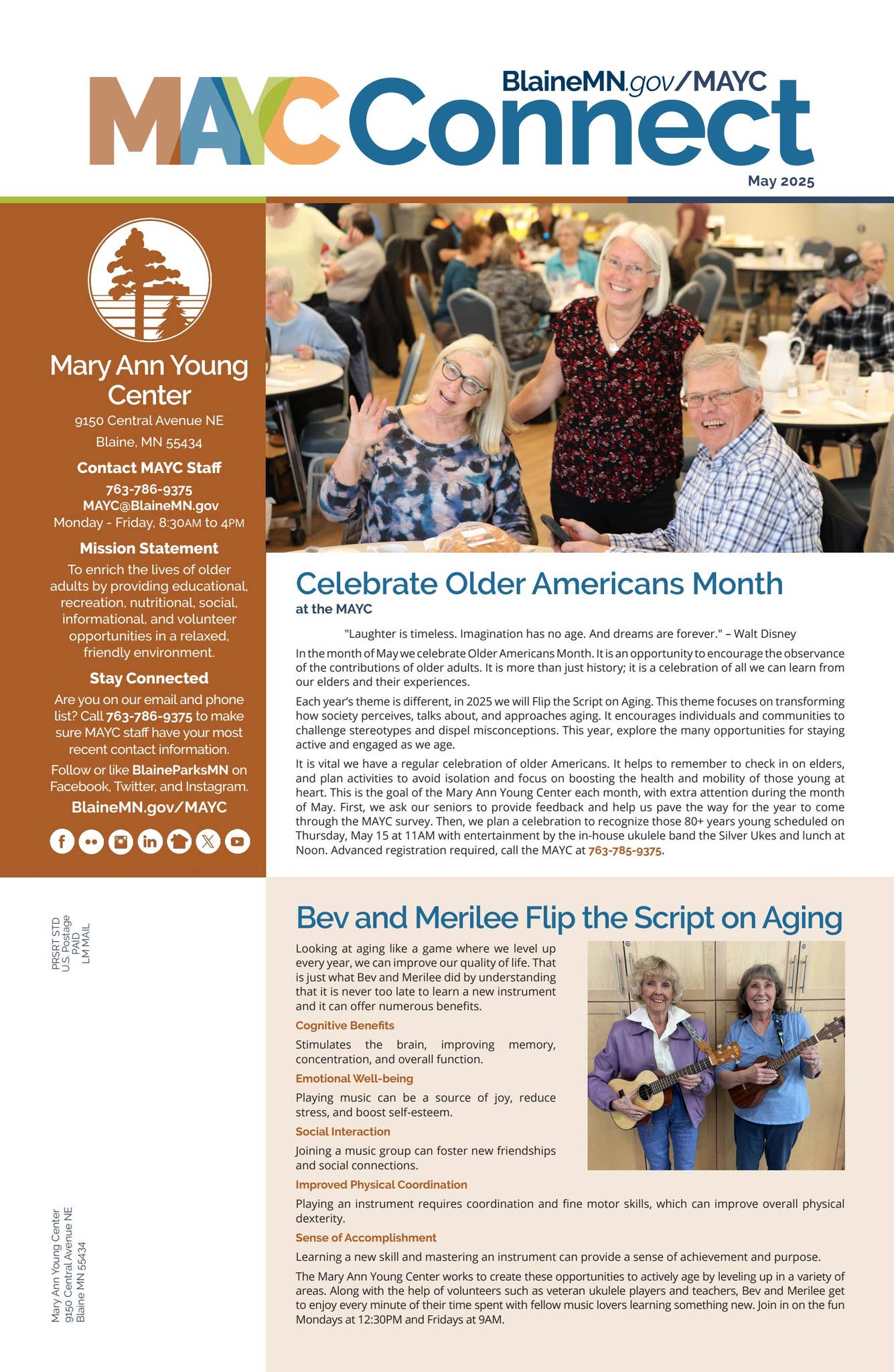 MAYC Connect - May 2025 by City of Blaine - Issuu