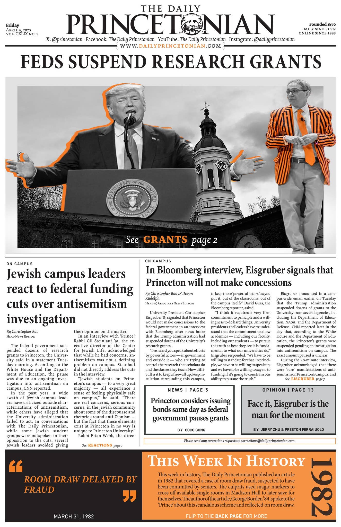 The Daily Princetonian - April 4, 2025 by The Daily Princetonian - Issuu