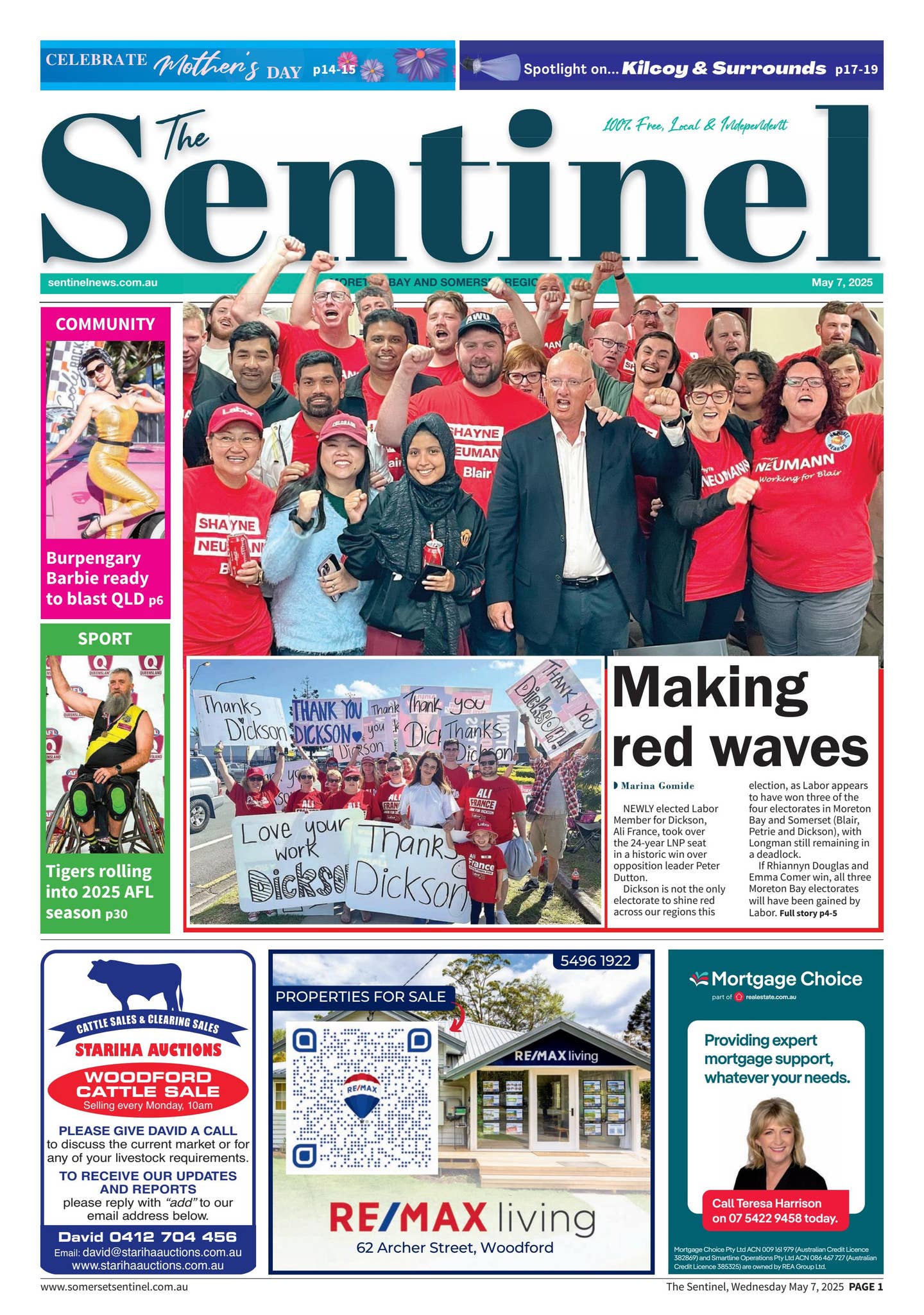 The Sentinel 7 May 2025 by SomersetMedia - Issuu