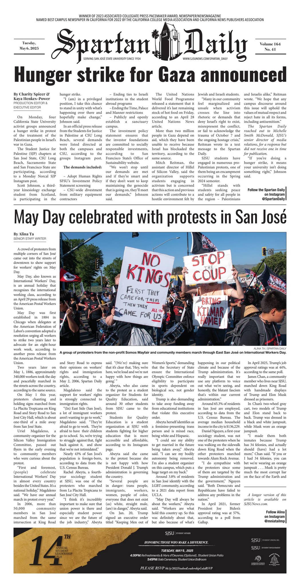 Spartan Daily Vol. 164 No. 41 by Spartan Daily - Issuu