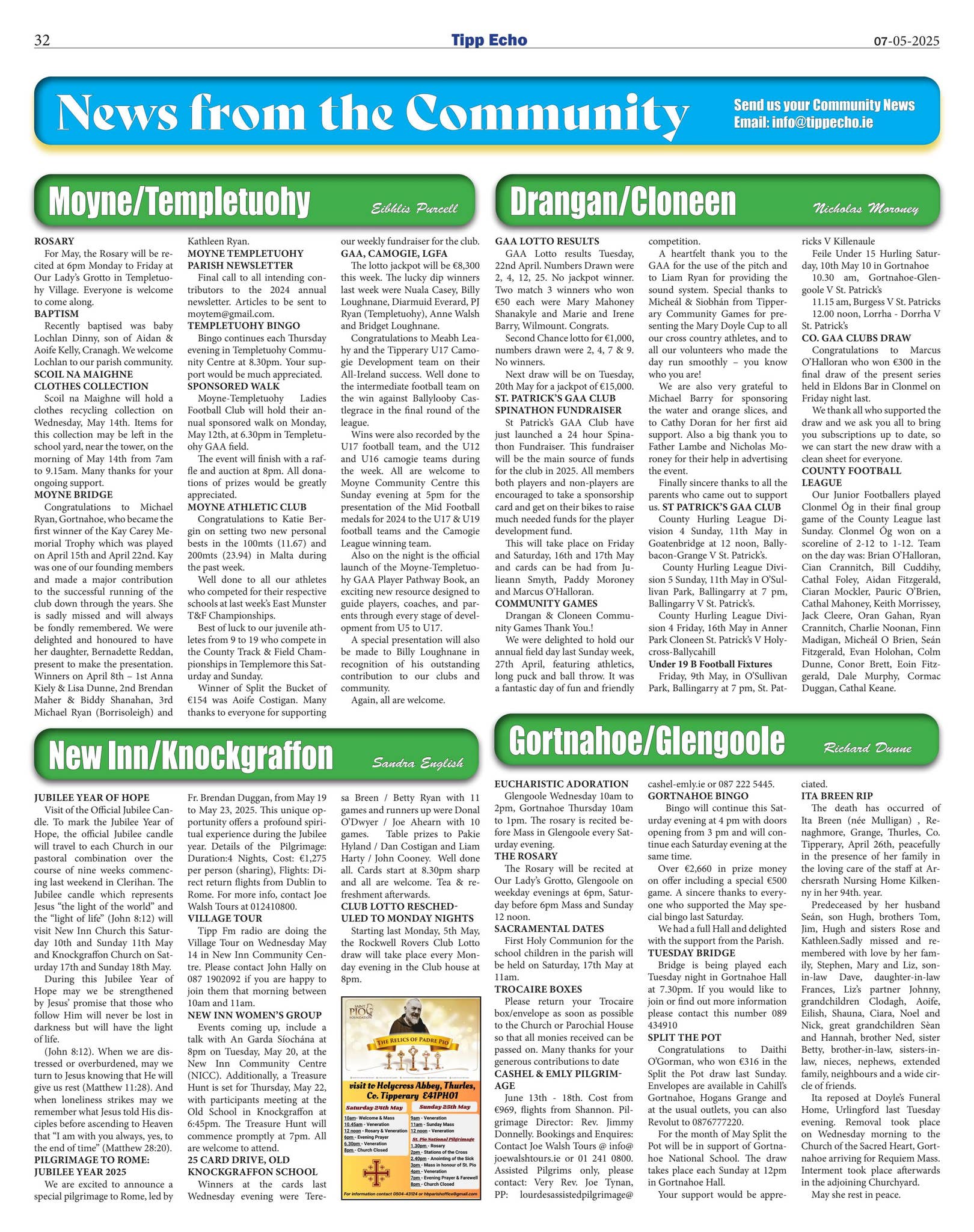 Tipp Echo May 7 2025 by Tipp Echo - Issuu