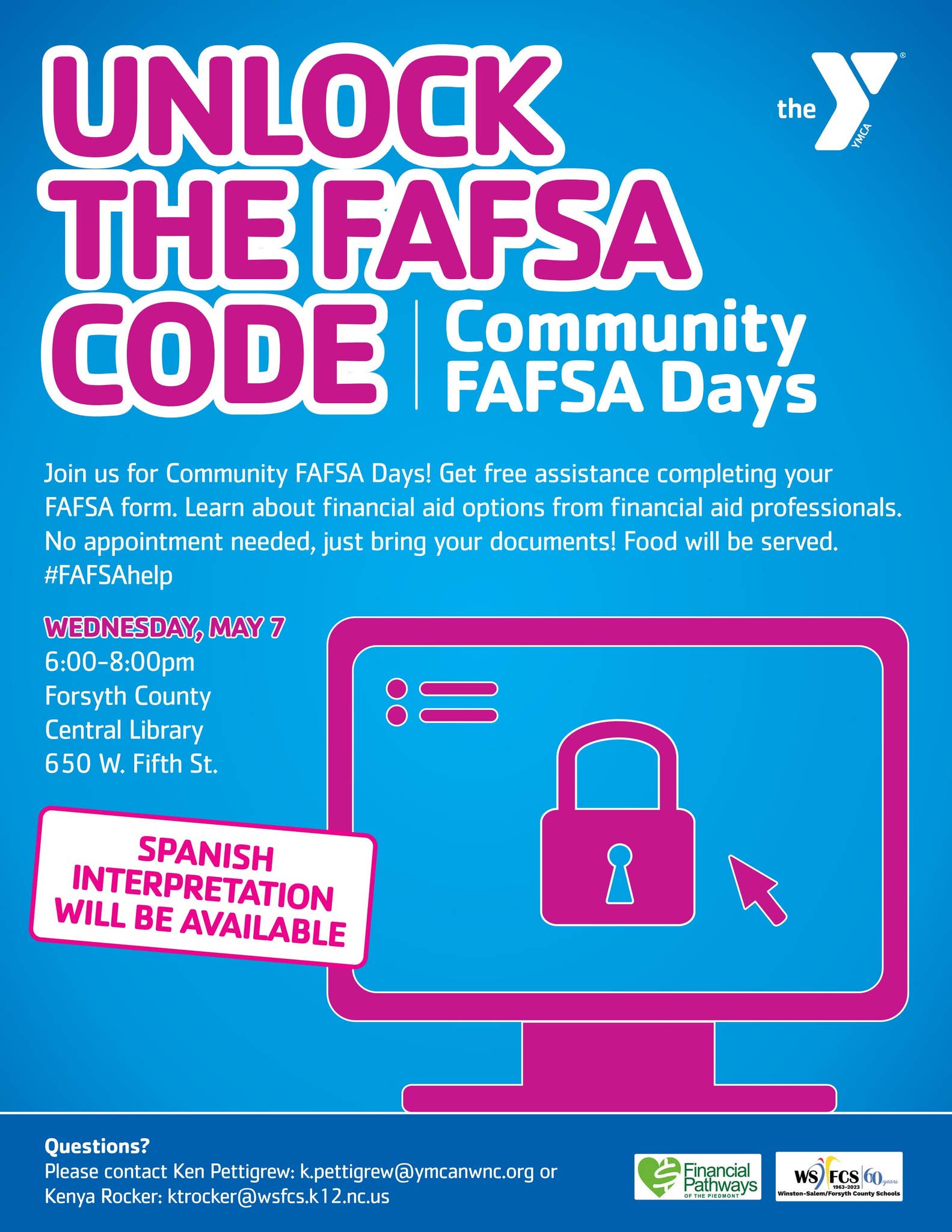 WS/FCS FAFSA Days Flyer by cscp - Issuu