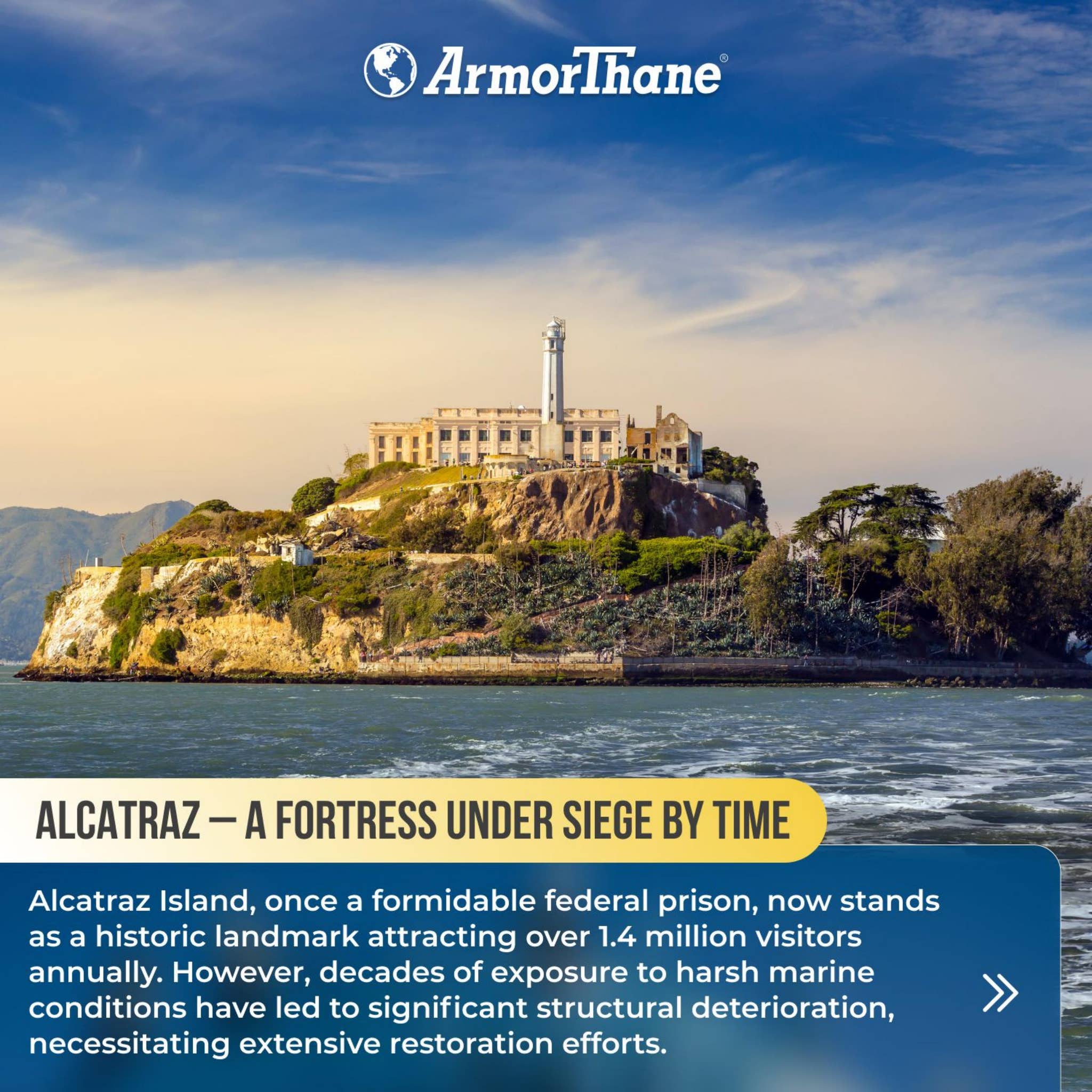 Alcatraz - A Fortress Under Siege By Time by ArmorThane USA Inc. - Issuu
