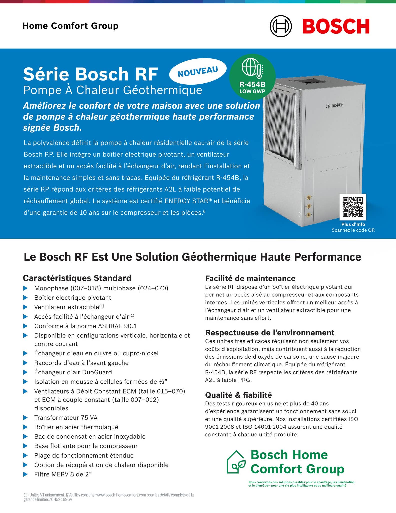 Bosch RF One Sheet_FR by Bosch Home Comfort - Issuu