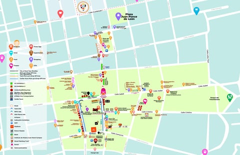Mapa Ponce Centro 11x17 Festival de Ritmos Isleños 7 Mayo - 2025 by ...