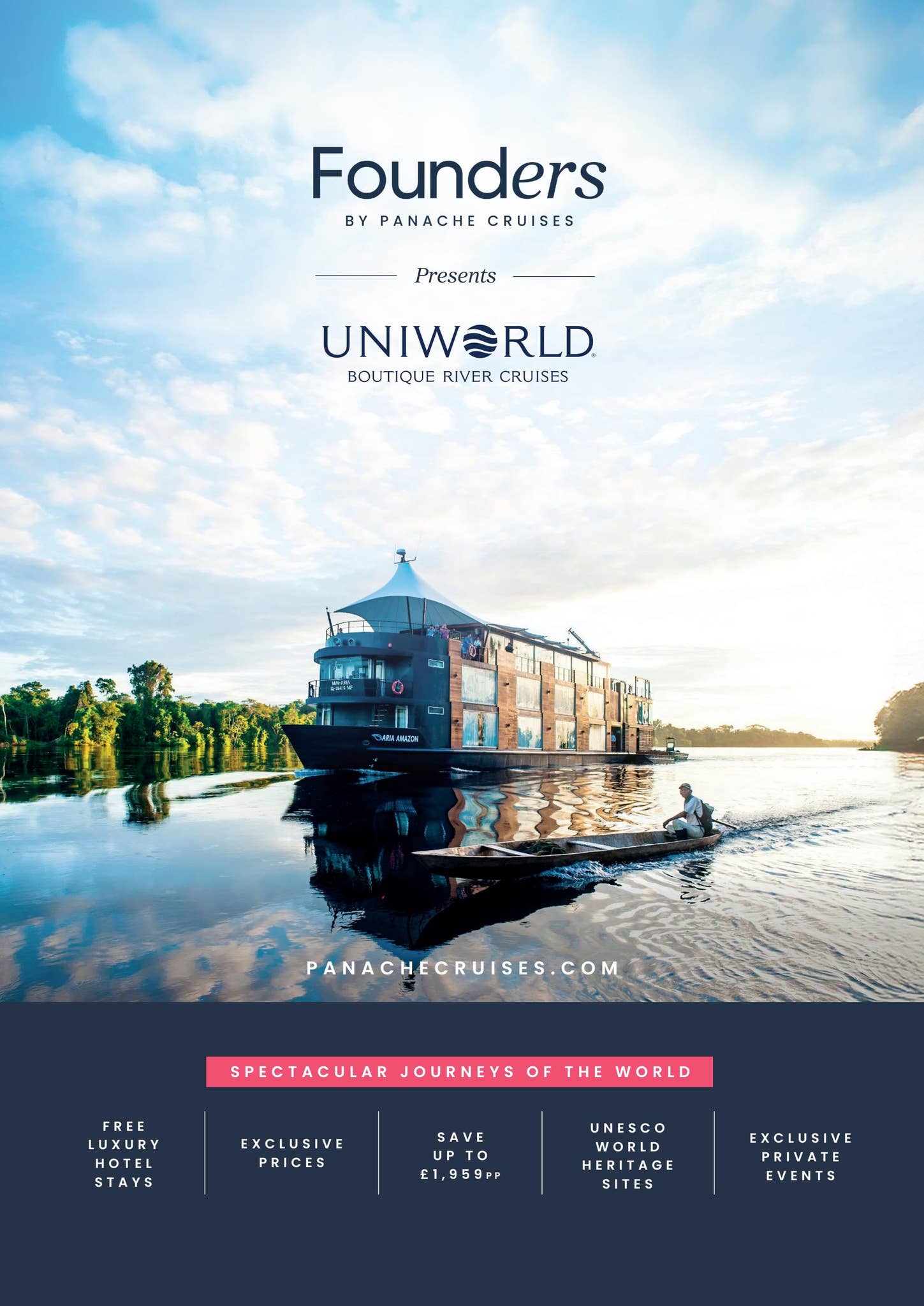 Uniworld Founders Brochure by Panache Cruises - Issuu