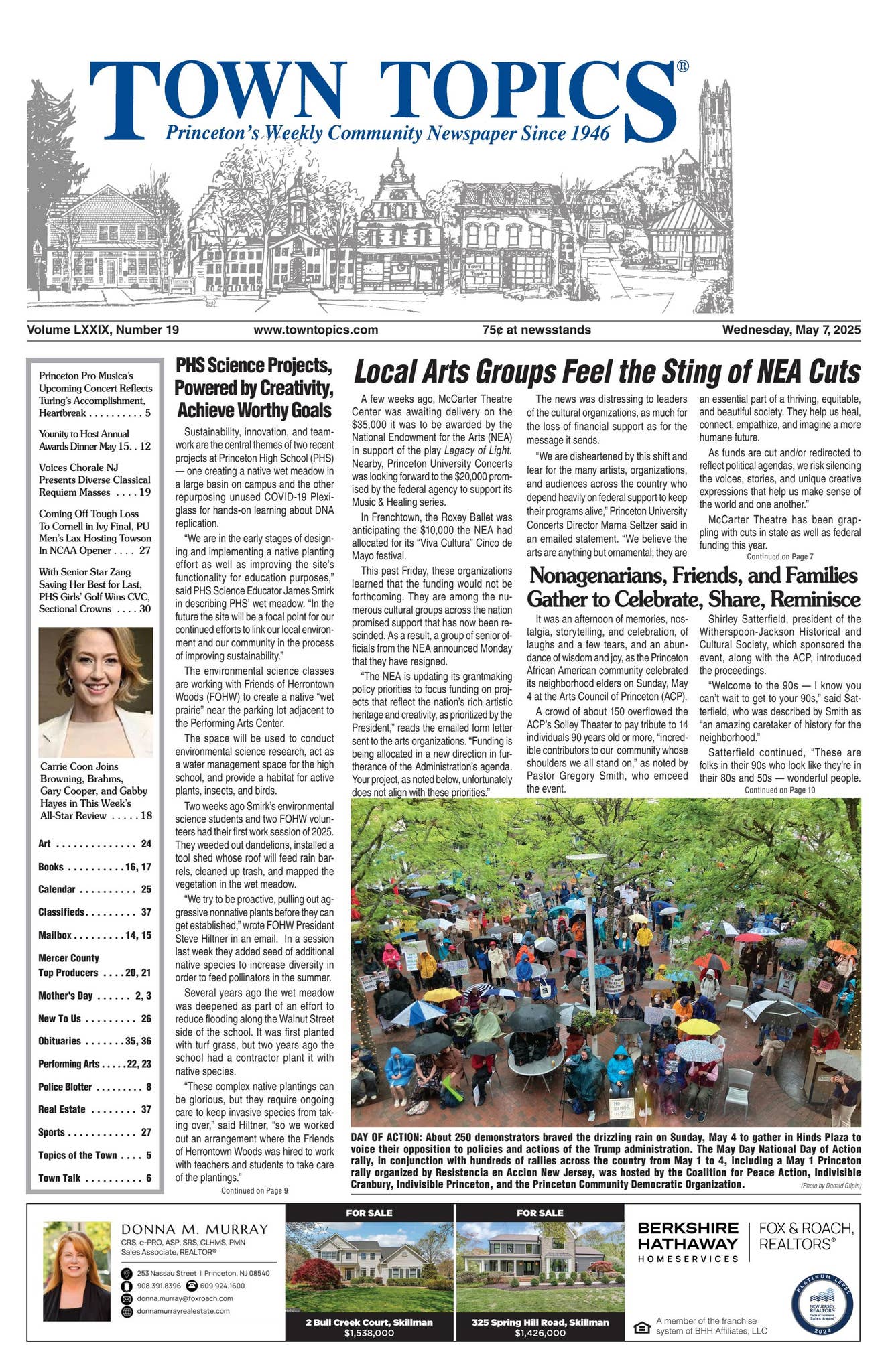 Town Topics Newspaper, May 7, 2025 by Witherspoon Media Group - Issuu