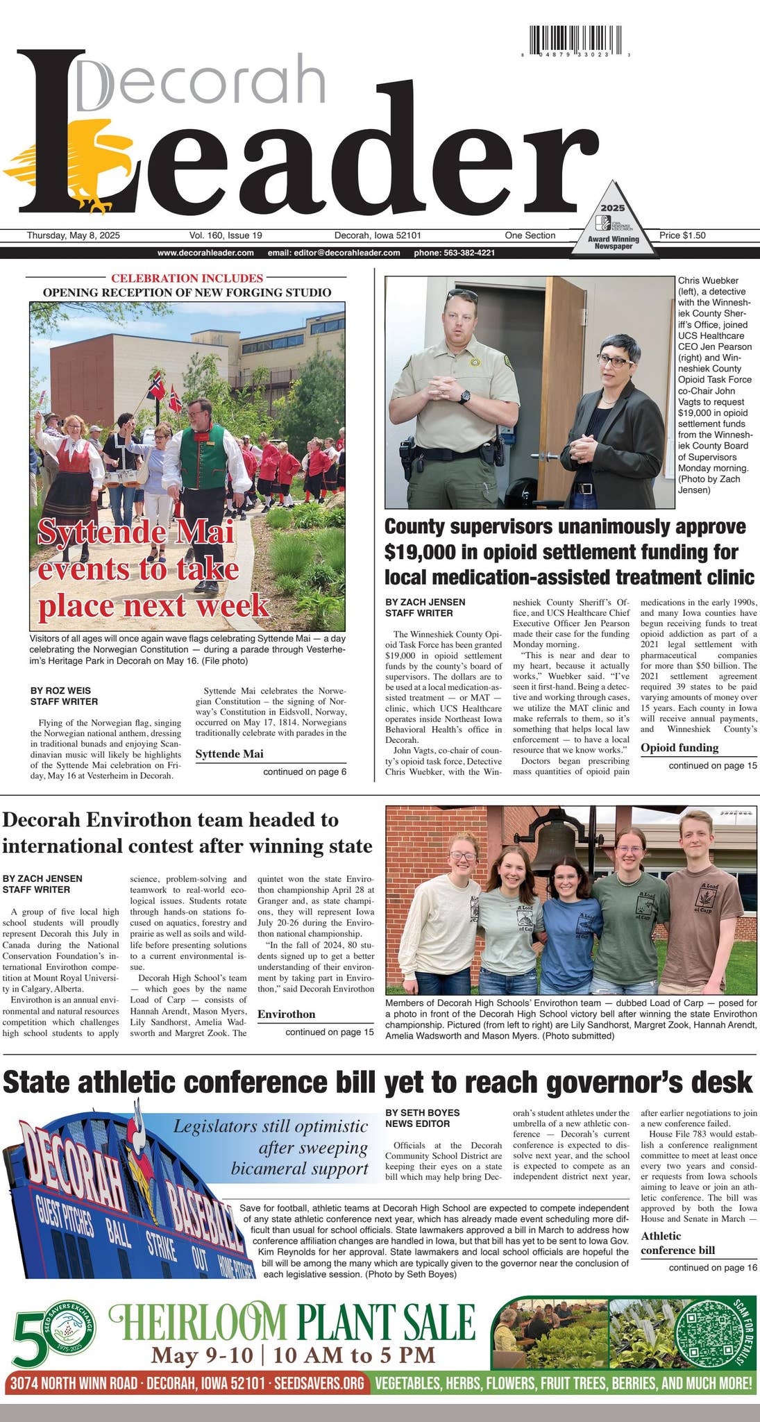 May 8, 2025 by Decorah Leader - Issuu